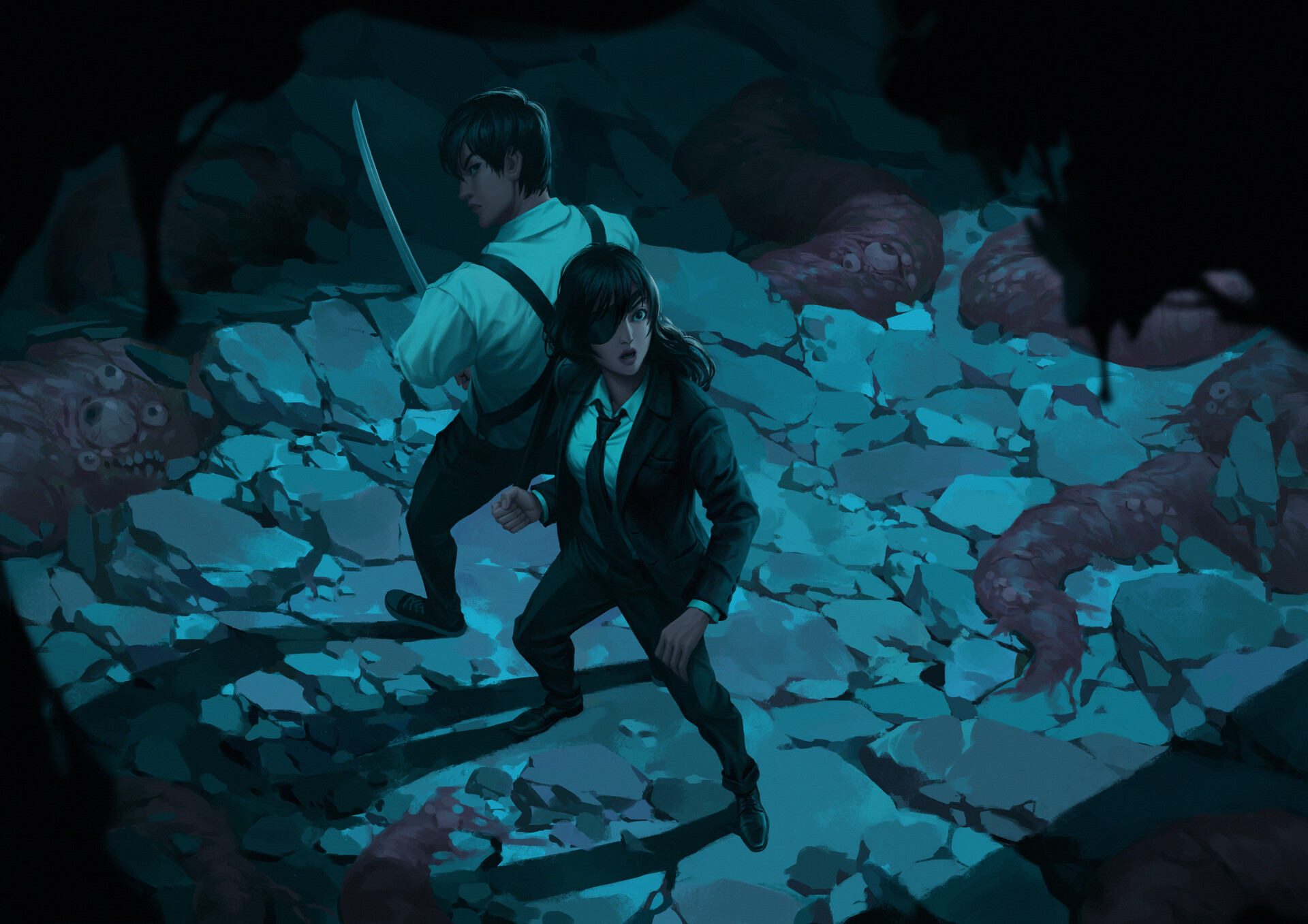 ArtStation - Chainsaw Man fan art