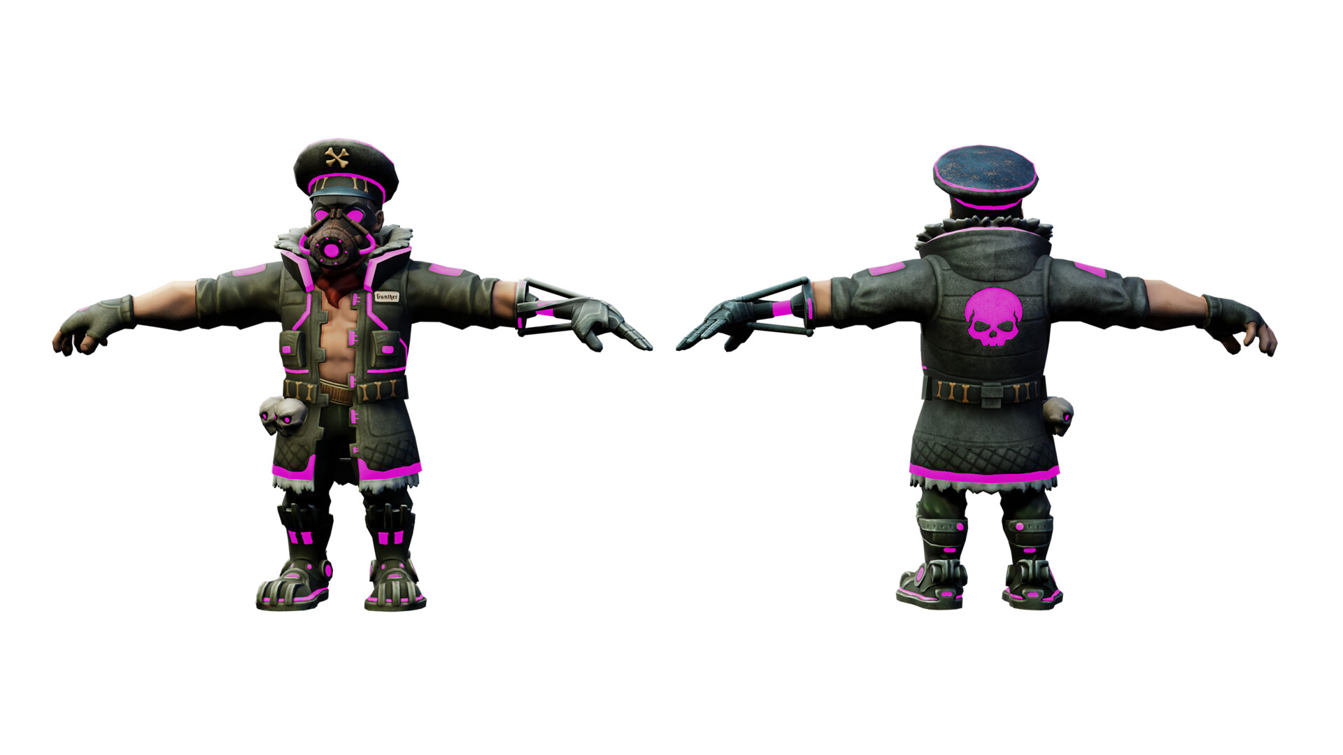 Sergiu Lupșe - Gridpunk - Gunther Character