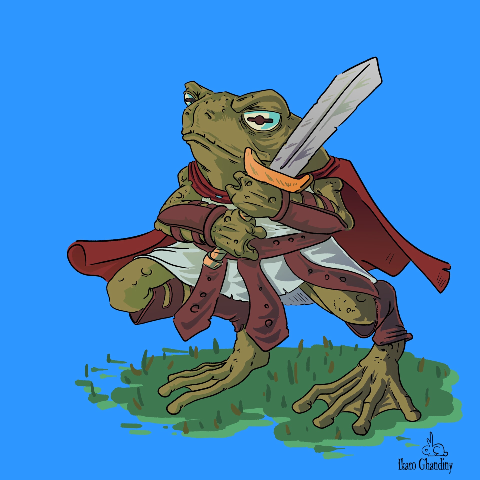 ArtStation - Warrior Toad