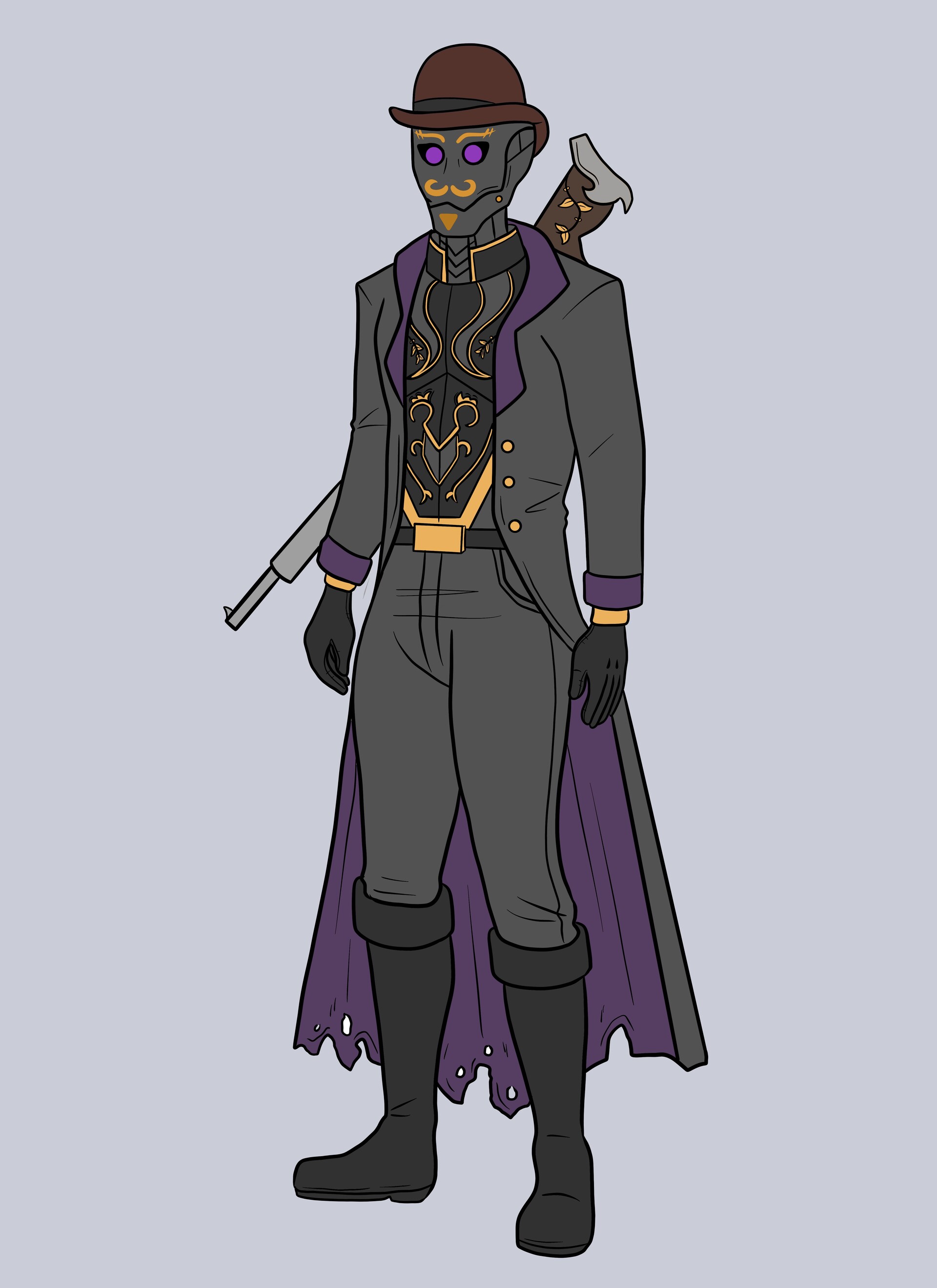 ArtStation - DnD Portrait: Hatchworth