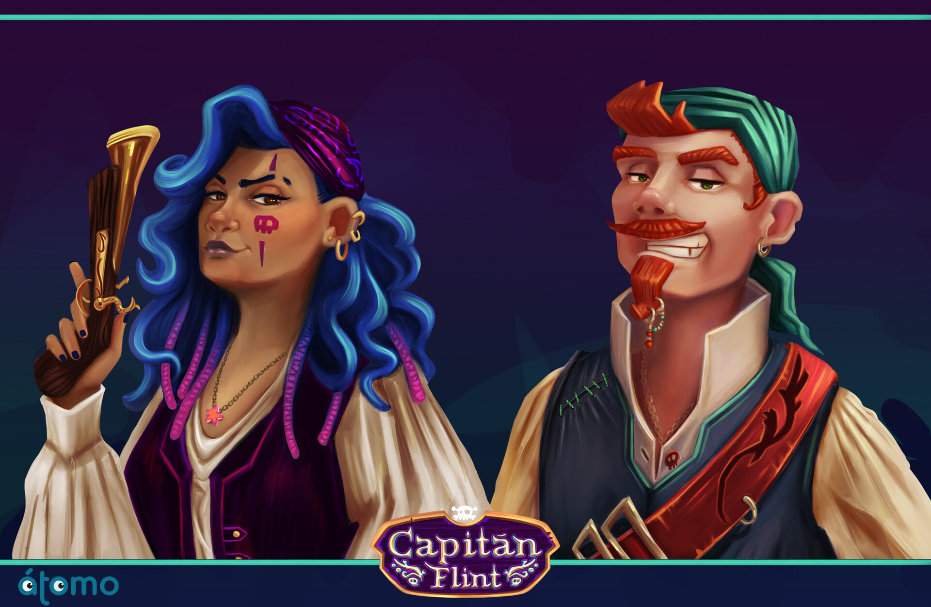 Natalia Romero Núñez - Capitan Flint - cover /card character