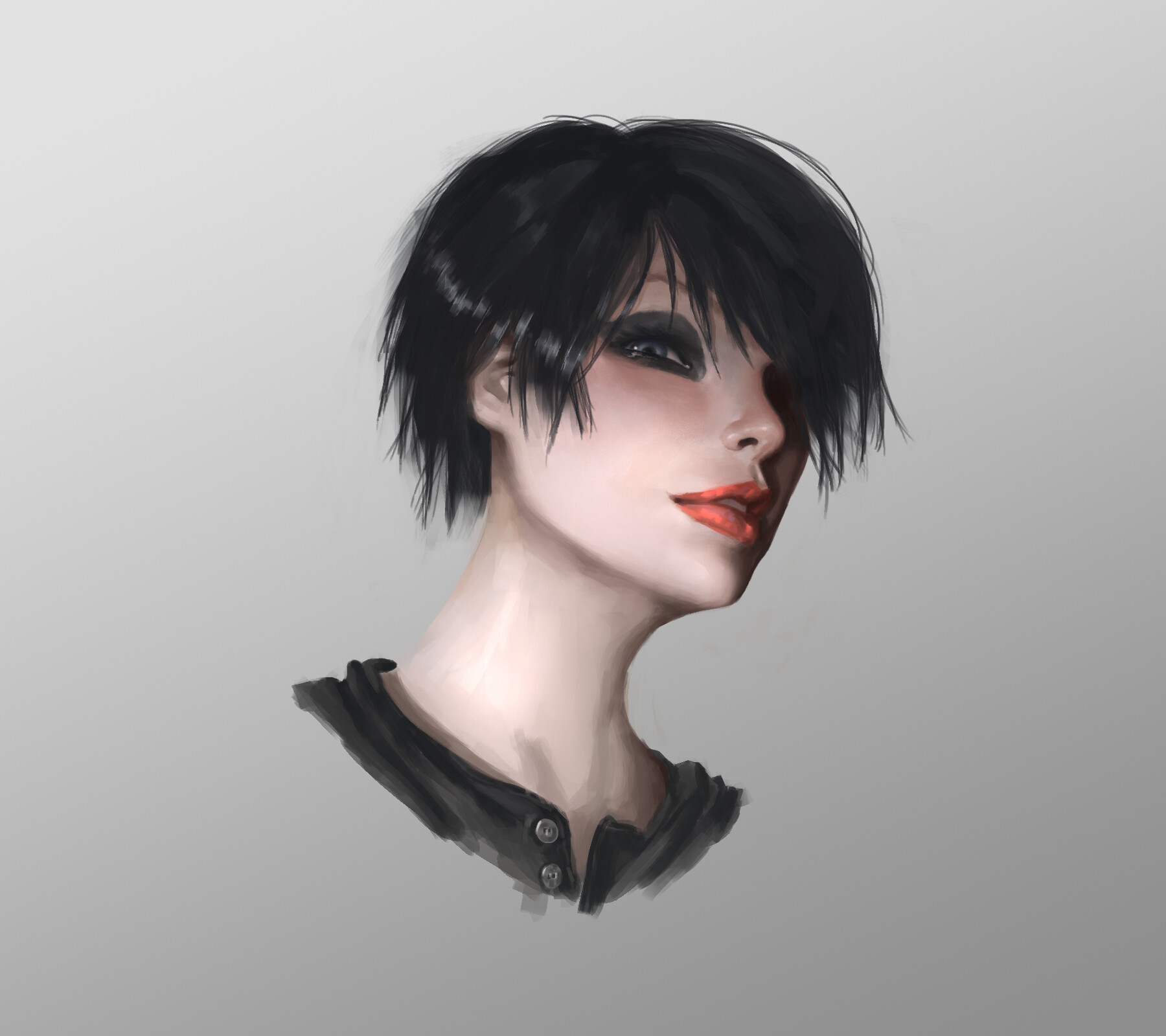 ArtStation - Face Study 01 - Glass