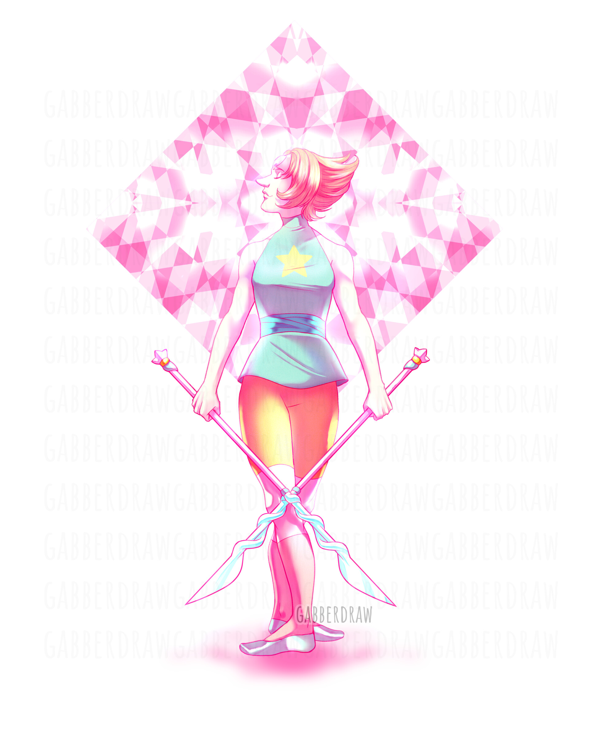 ArtStation - Diamond Pearls (Steven Universe)