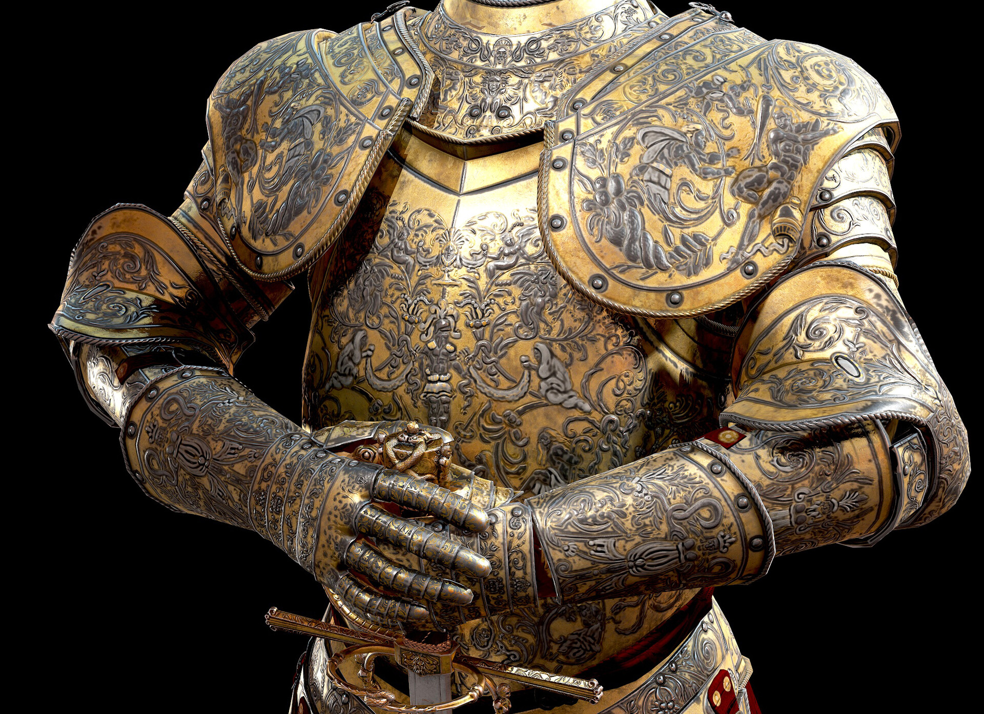 Nicholas Sussmilch Portfolio - Armor of Henry II, King of France ...