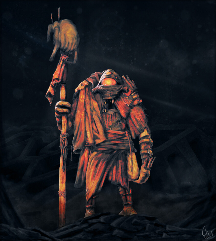 ArtStation - Half-Life : Vortiguant Shaman