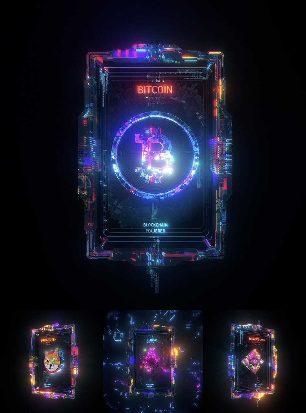 ArtStation - Coins Crypto Cards NFT