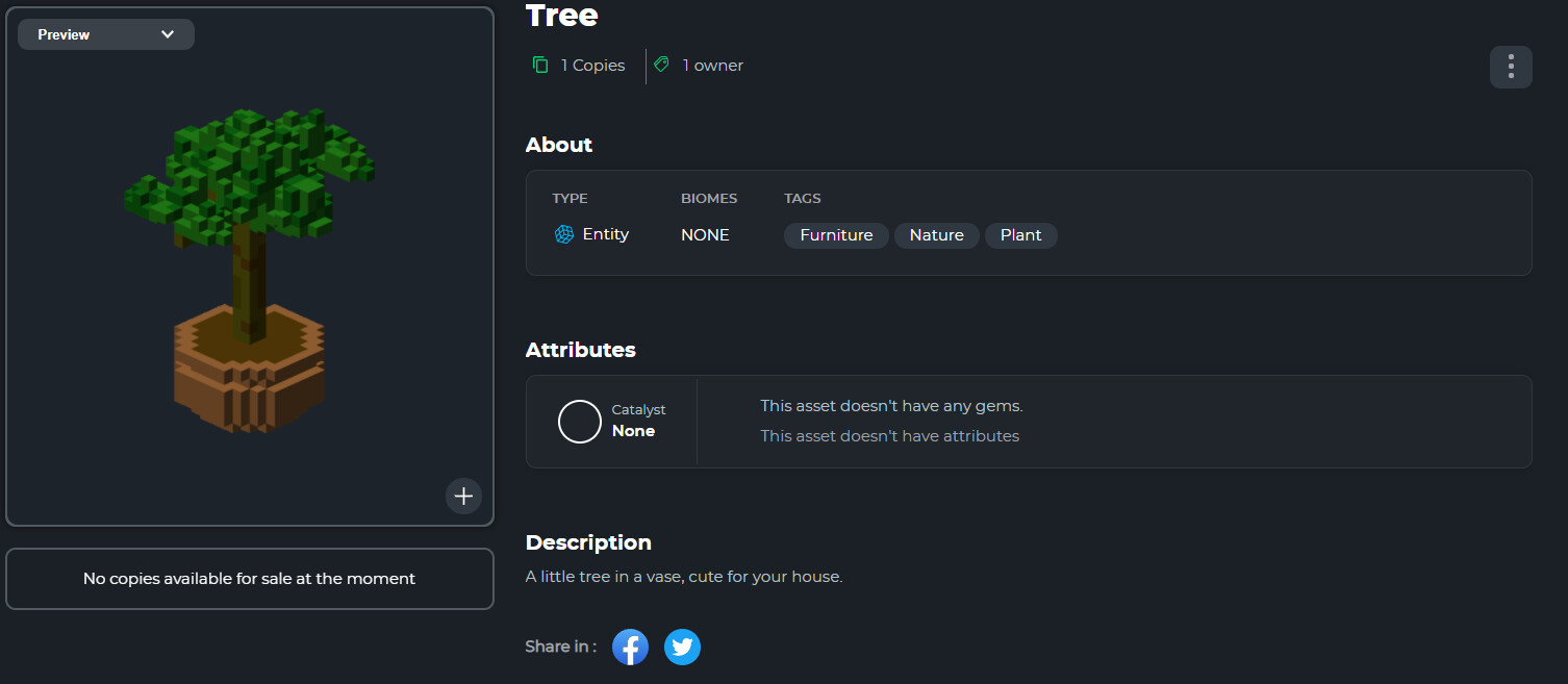 Sciack - 3d model for The Sandbox