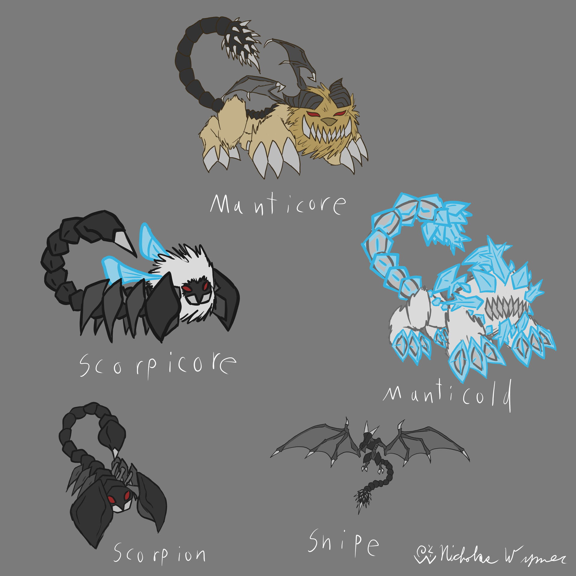 ArtStation - Manticores Concept Art