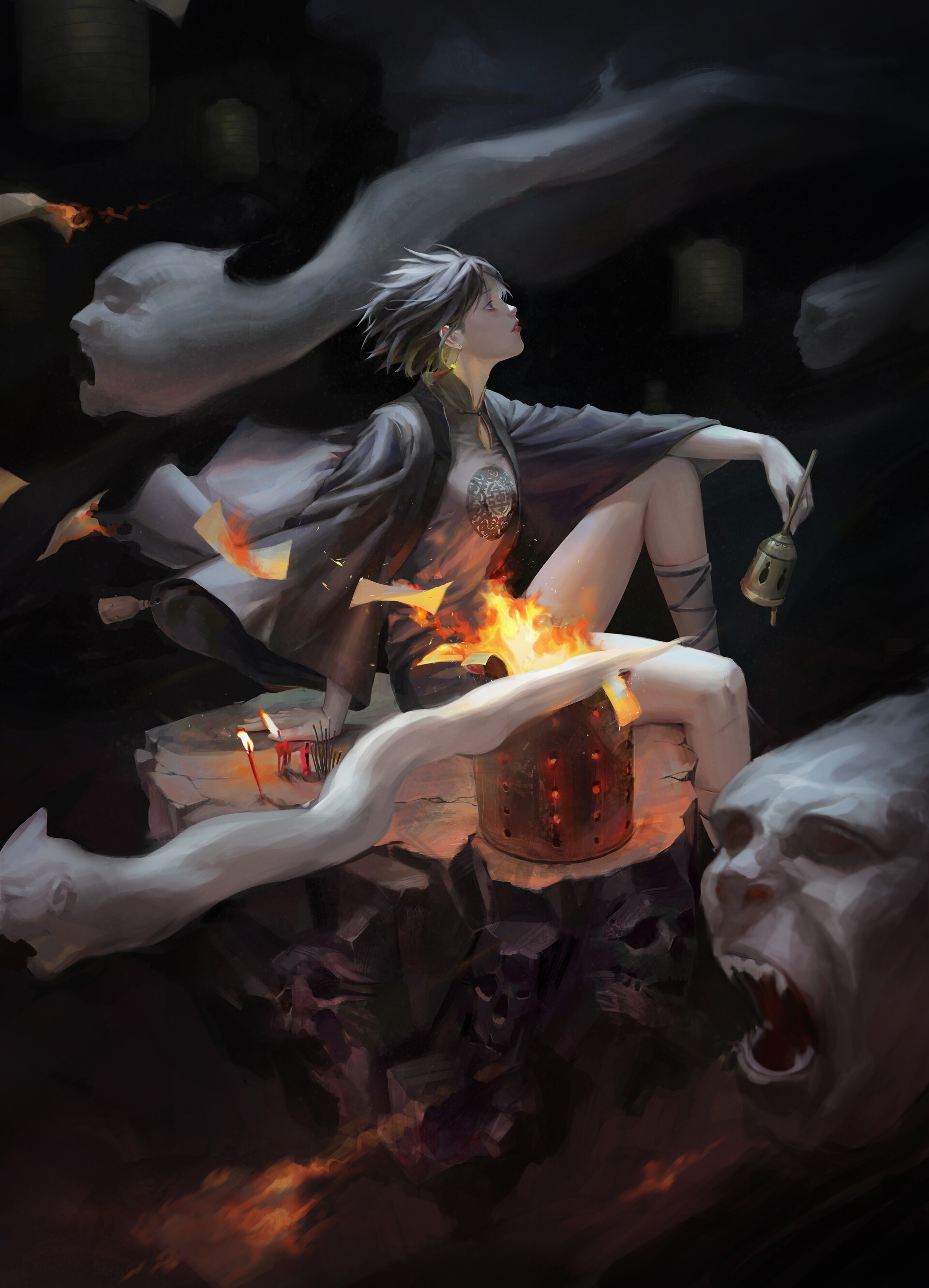 ArtStation - 返 魂 Evocation