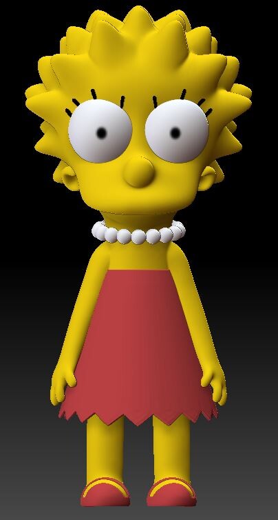 ArtStation - Lisa Simpson