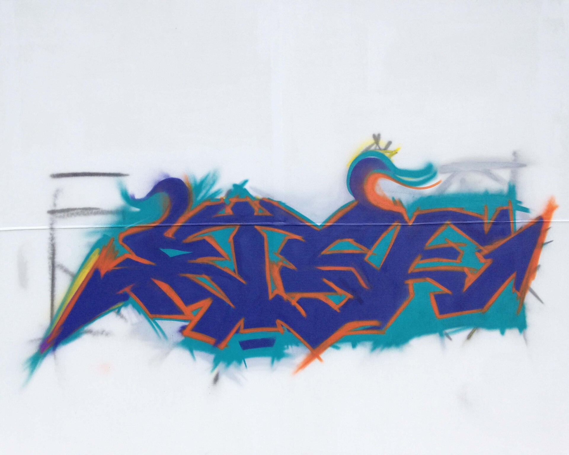 Justin Duddles - RISE Graffiti - Carmel Street Festival 2017