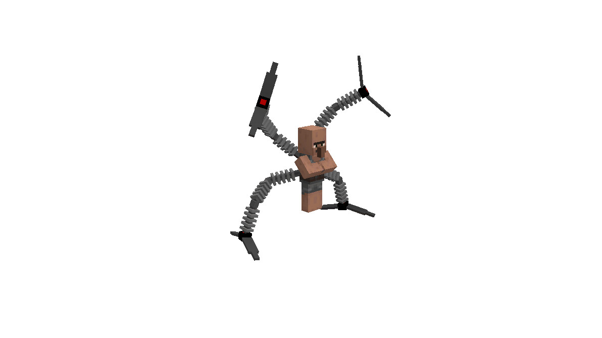 ArtStation - Minecraft Doctor Octopus