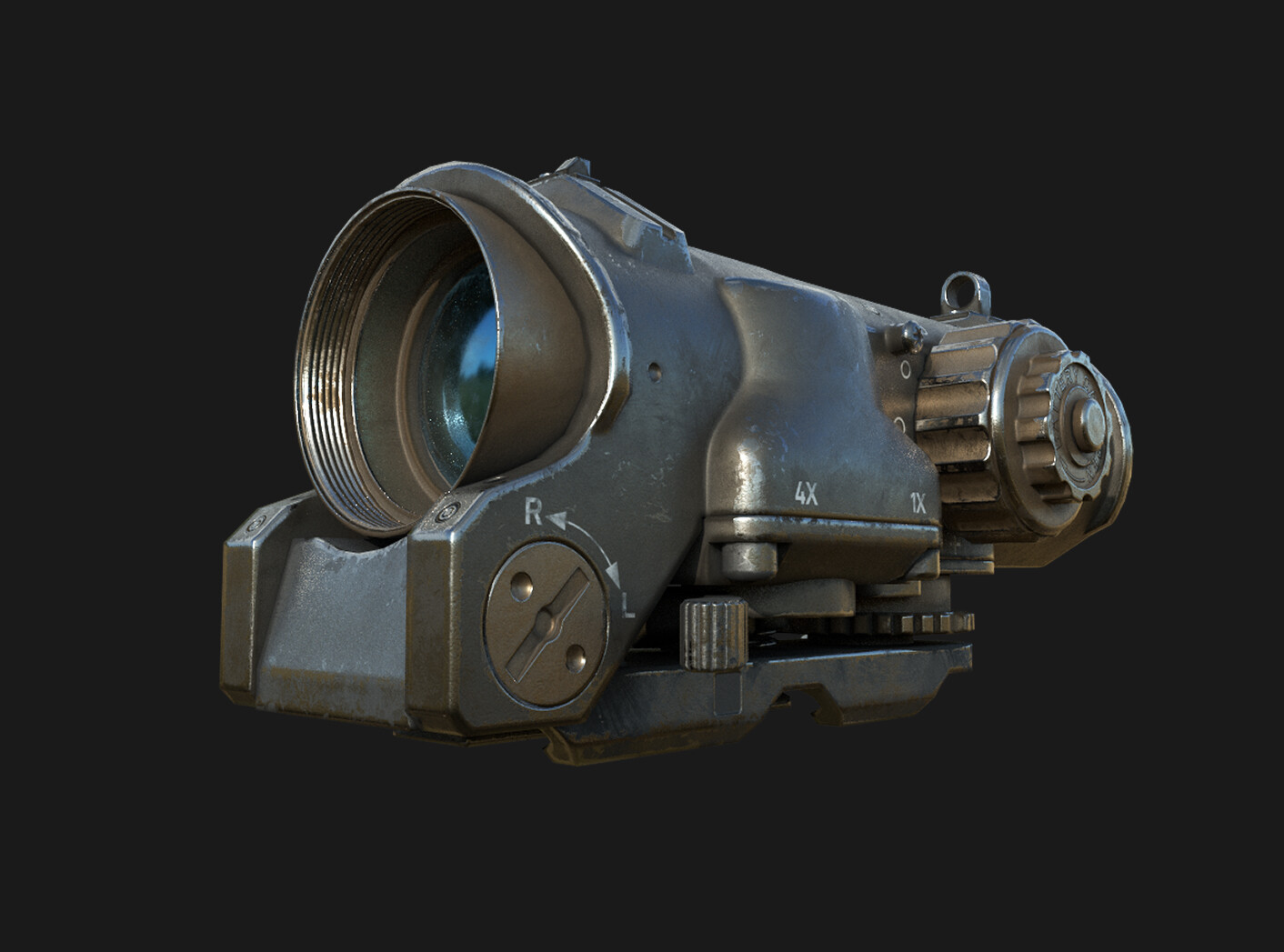 ArtStation - ELCAN SPECTER DR 1-4x