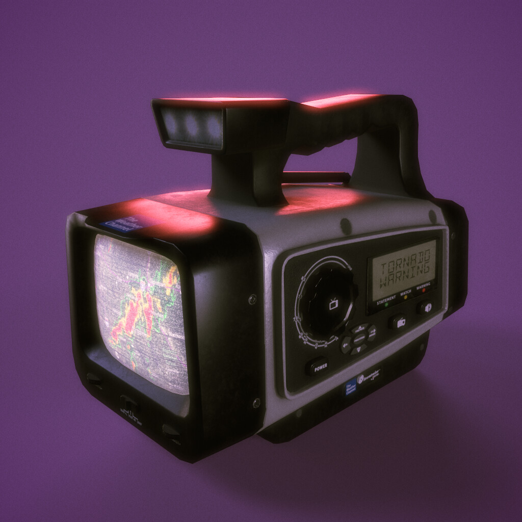 ArtStation - Weather Radio