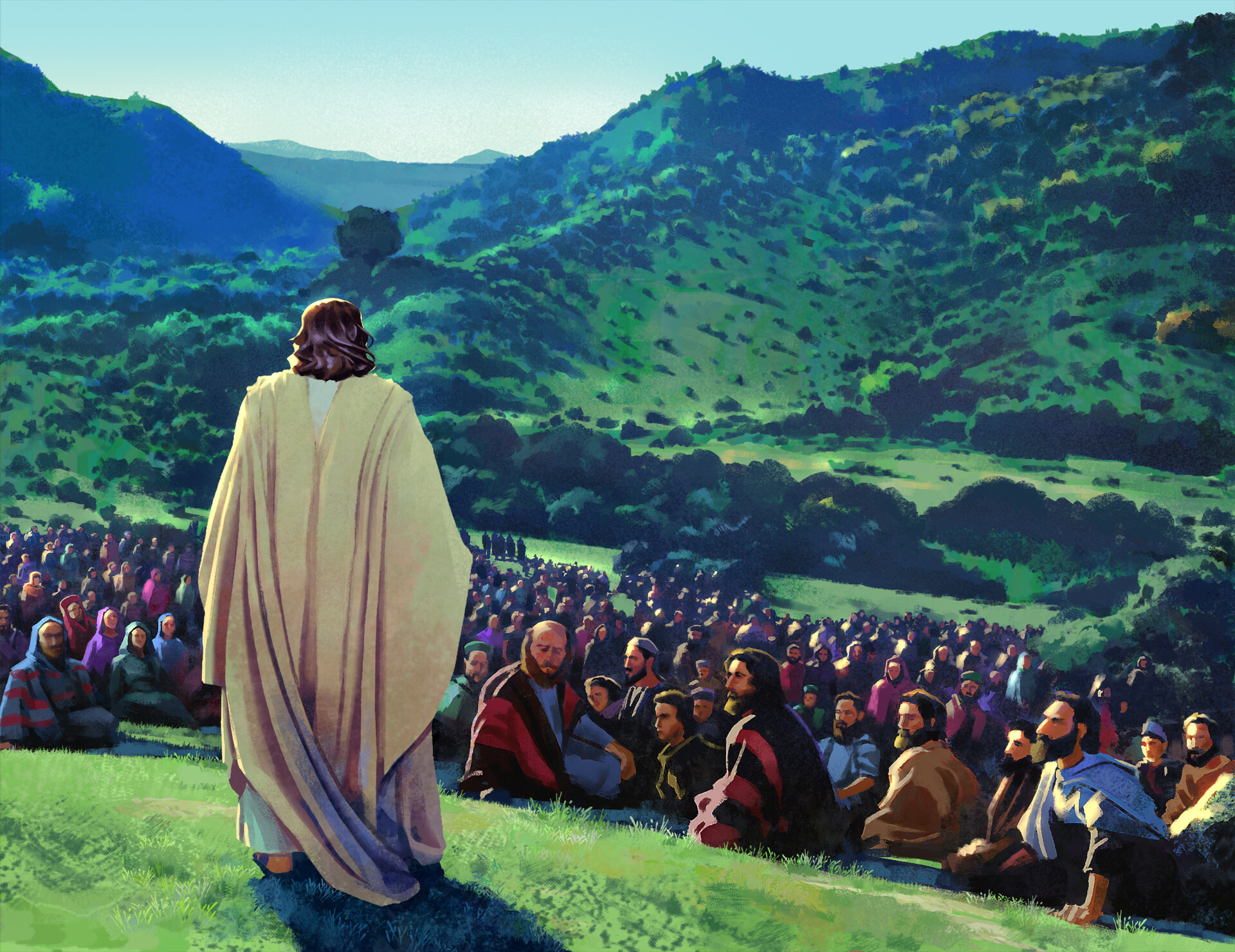 ArtStation - Sermon on the Mount