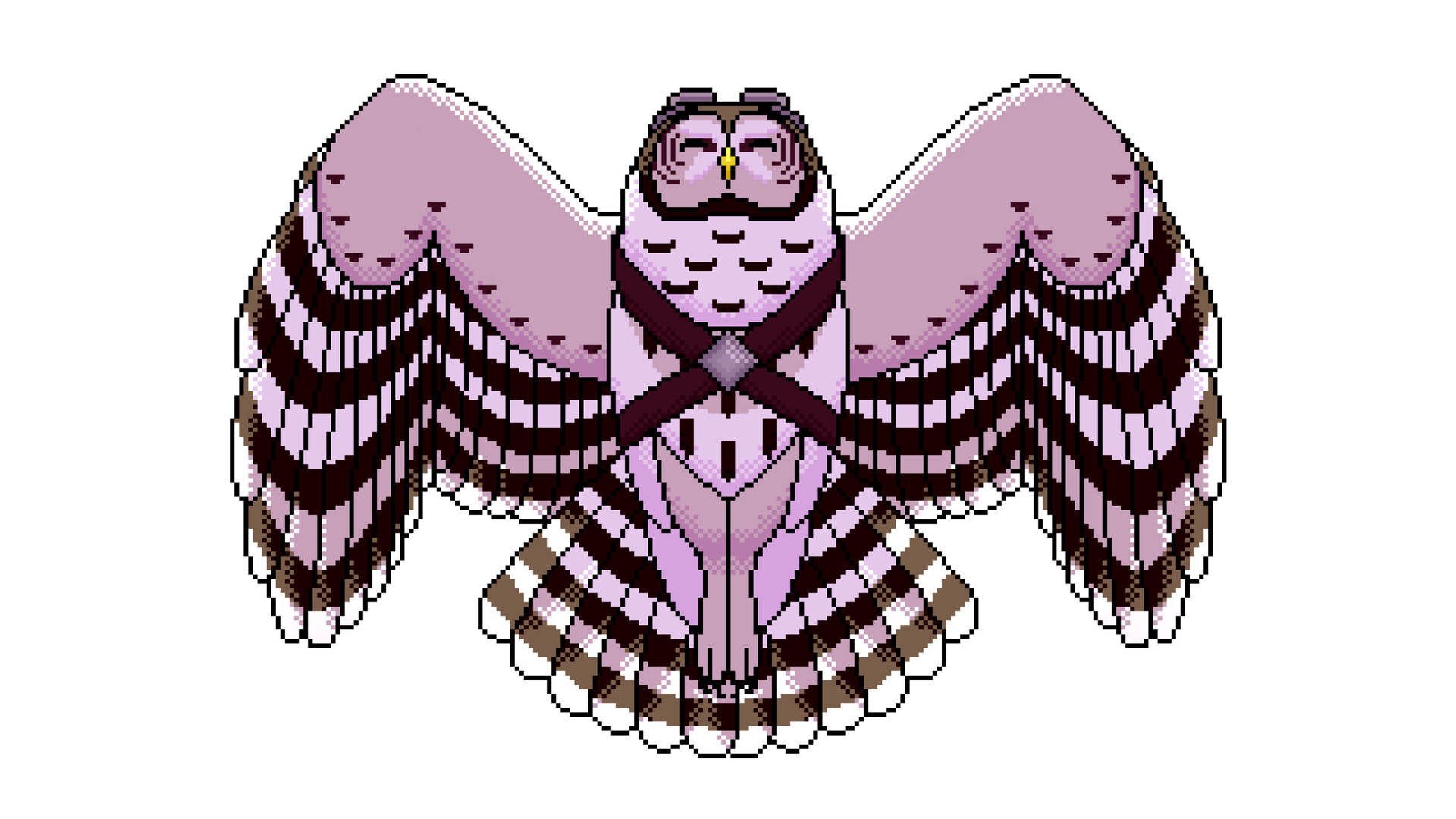 ArtStation - Owl Character Pixel Art