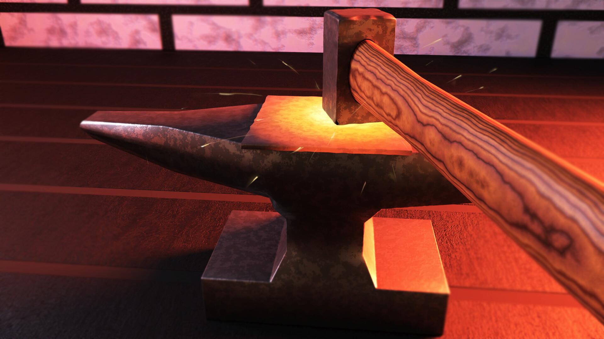 ArtStation - Forging scene