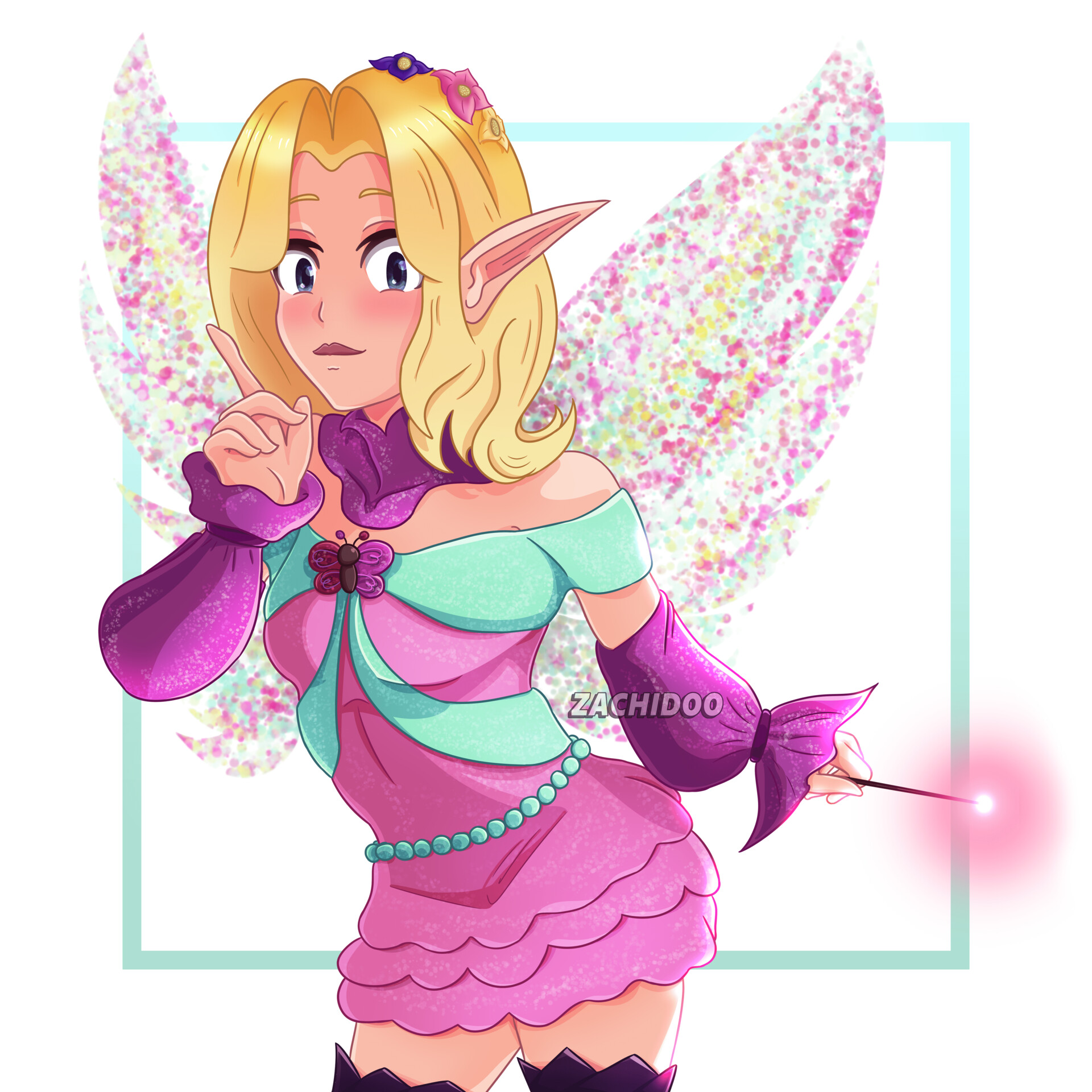 ArtStation - Butterfly Fairy OC