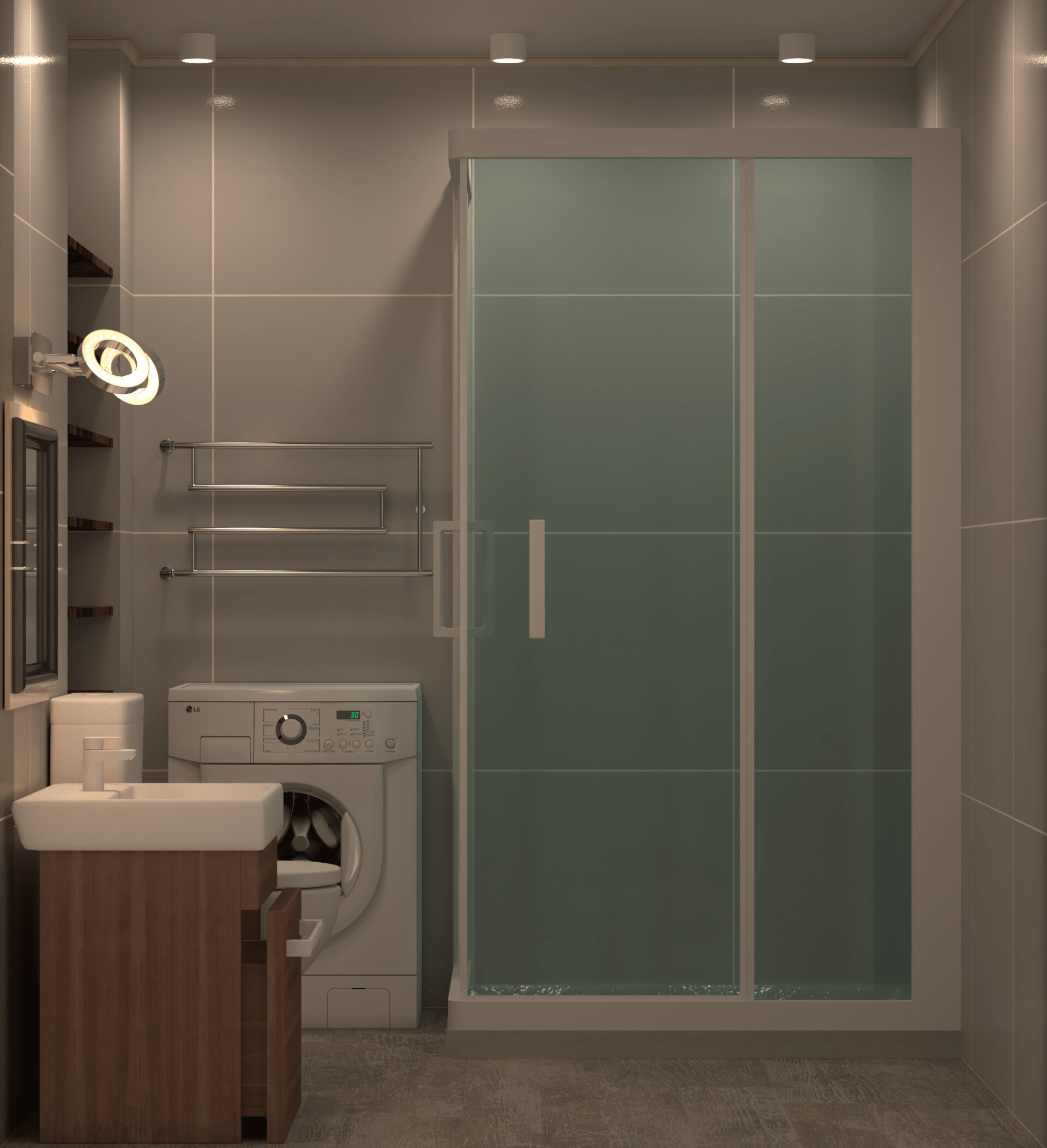 ArtStation - Bathroom render