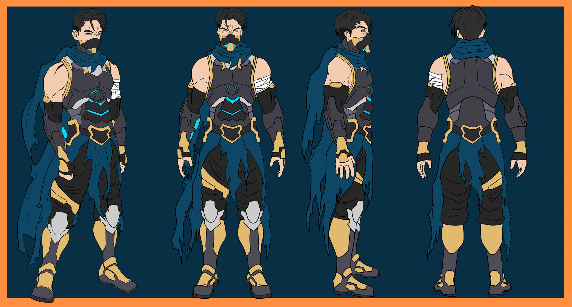 ArtStation - Chara Design for school Turn Around