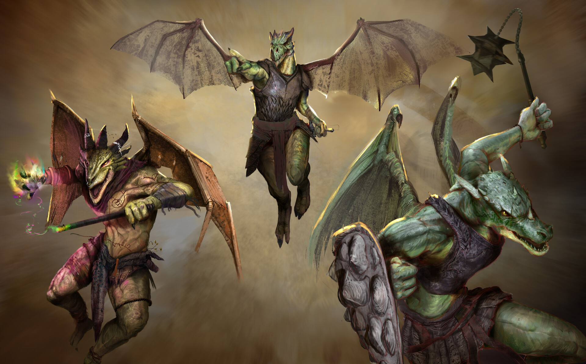 ArtStation - Kobolds warriors