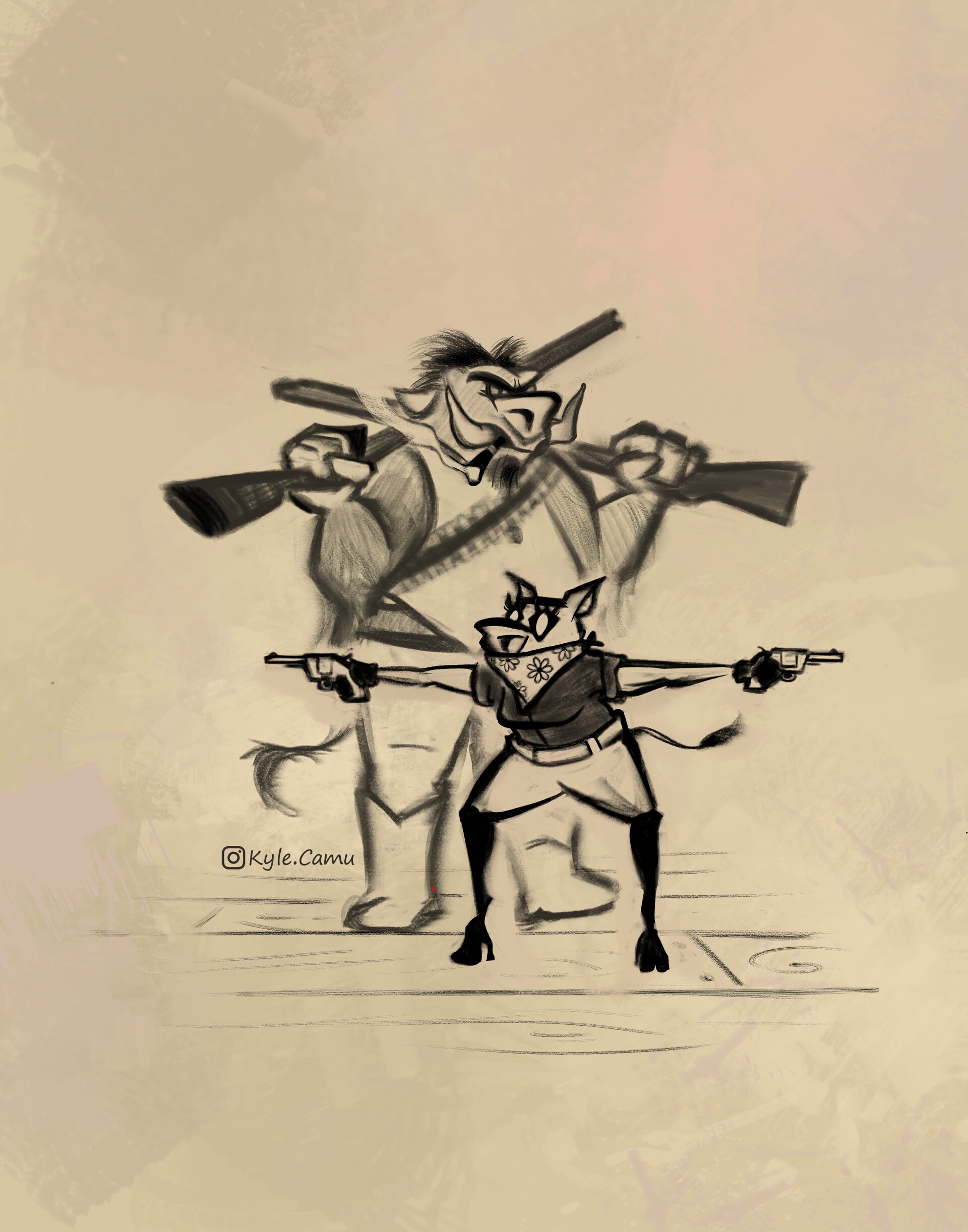 ArtStation - Outlaw Swine