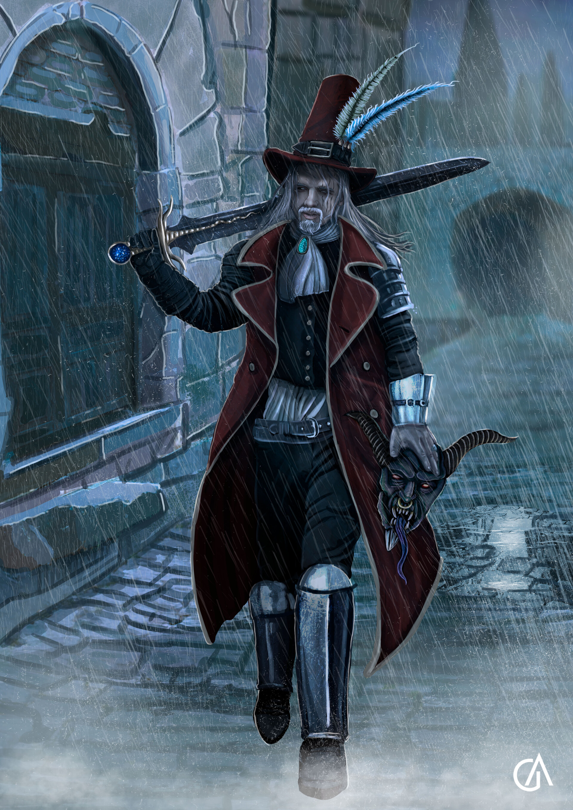 ArtStation - Demon hunter