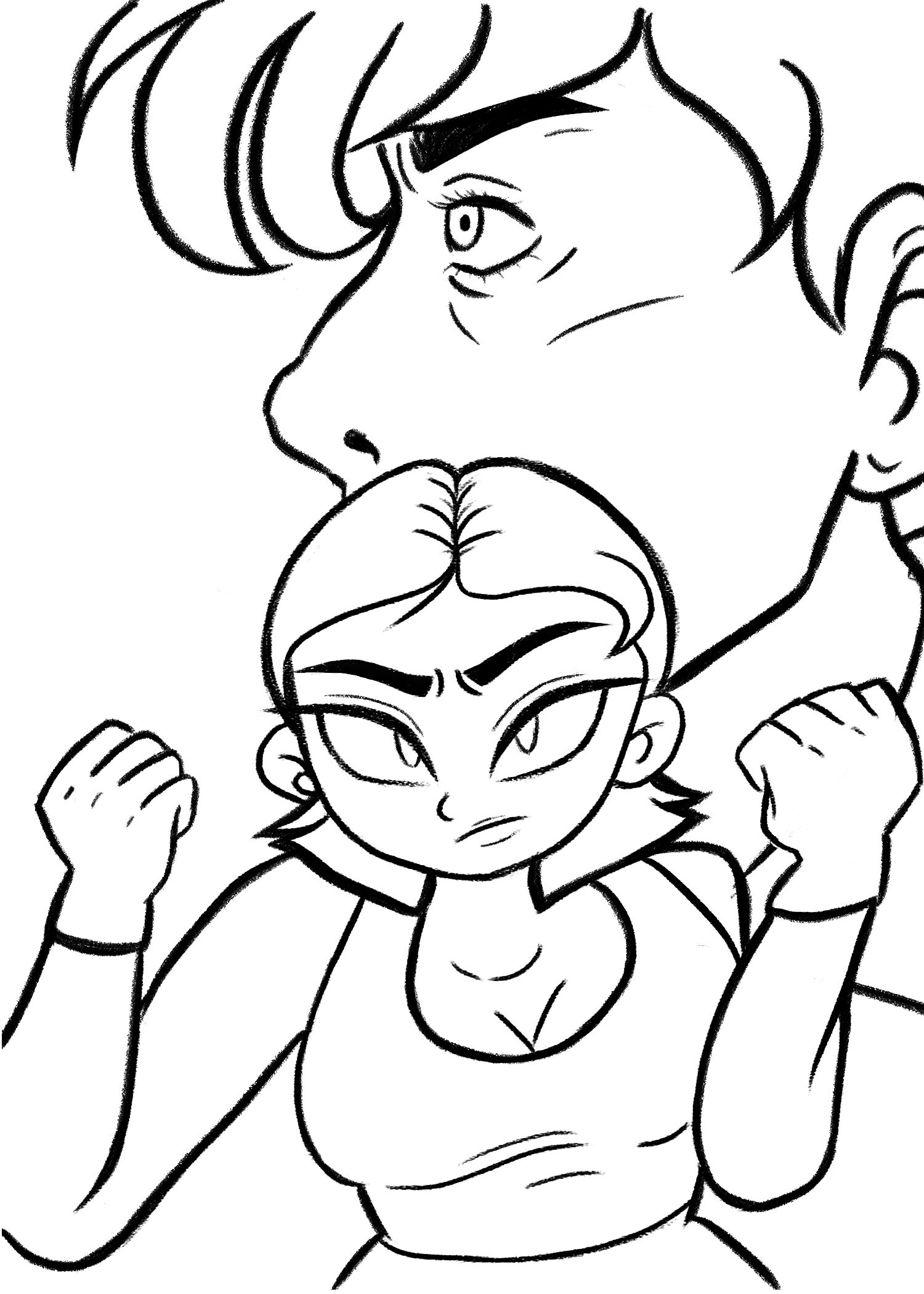 ArtStation - Line art Practice 1