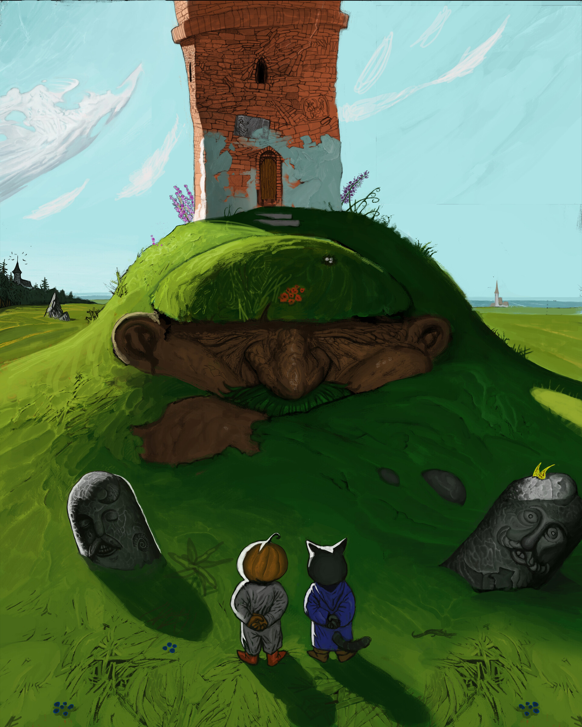 ArtStation - The Green Tower
