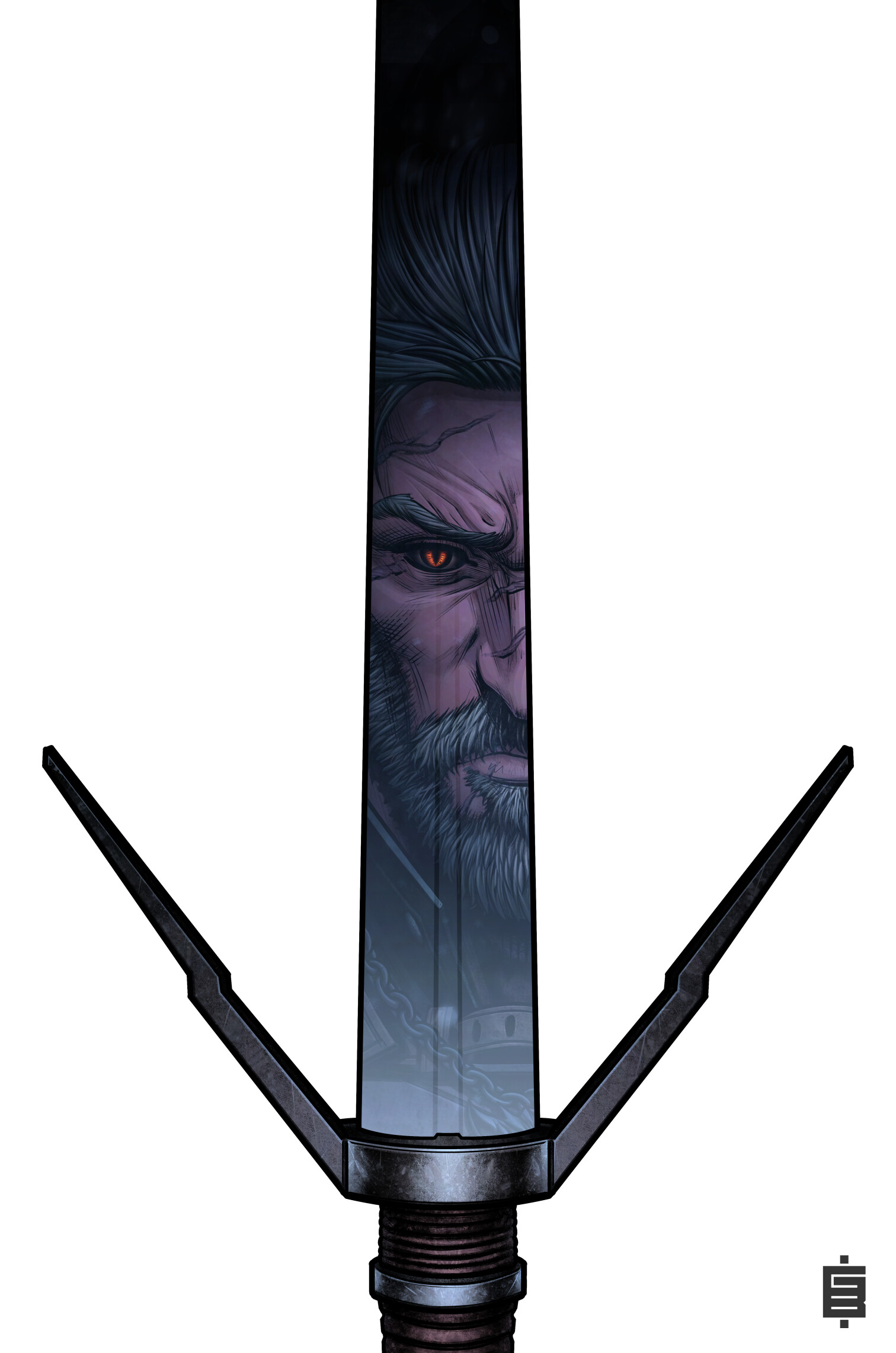 ArtStation - The Witcher - Sword