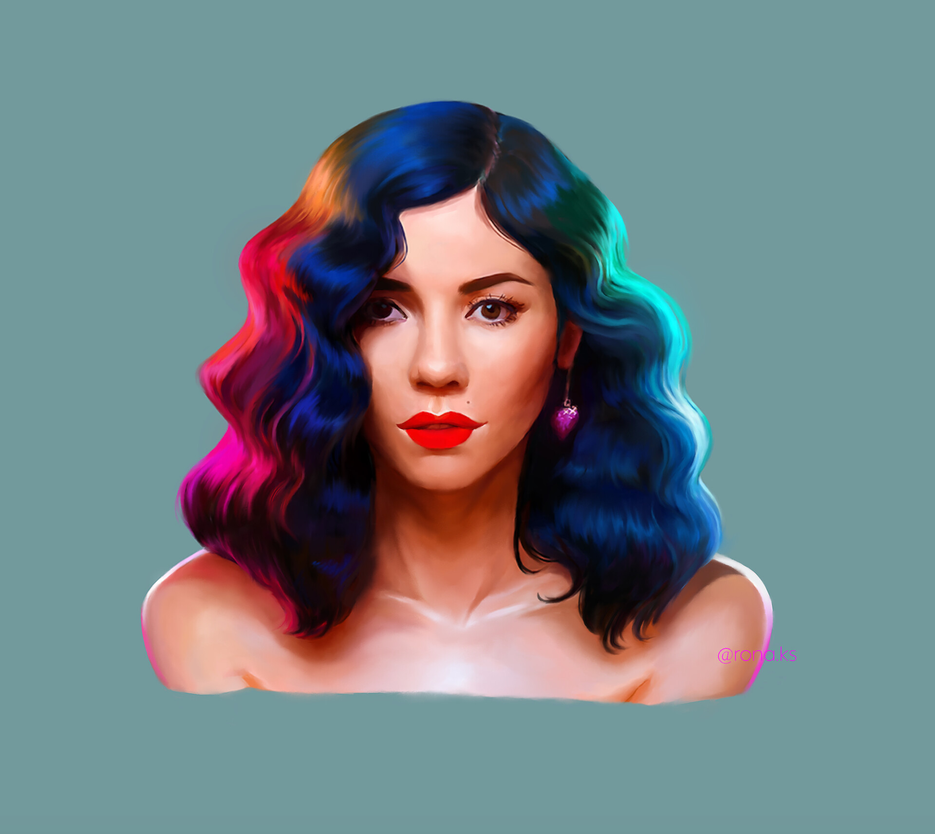 Marina And The Diamonds Drawing