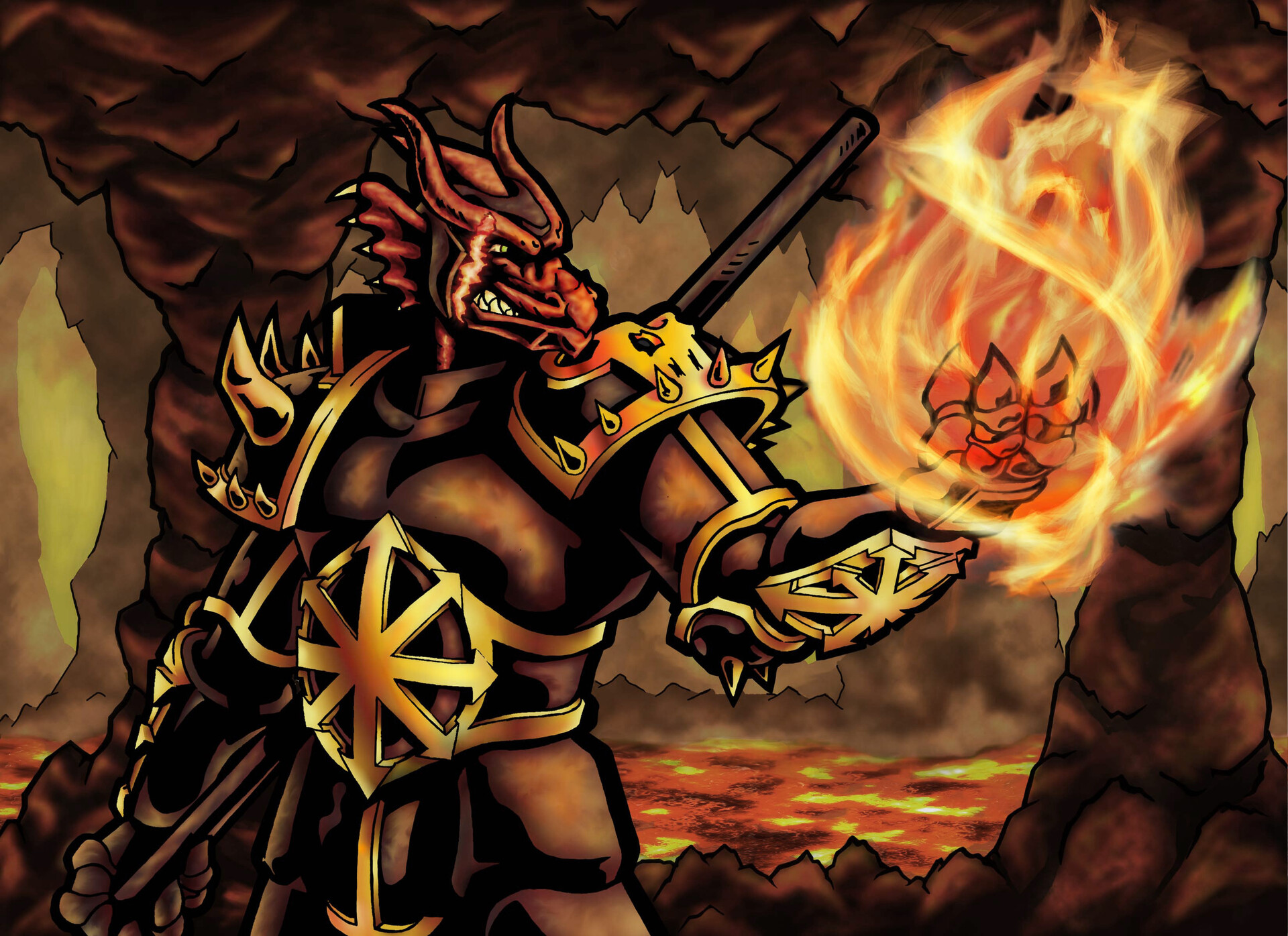 ArtStation - Cinder Commission