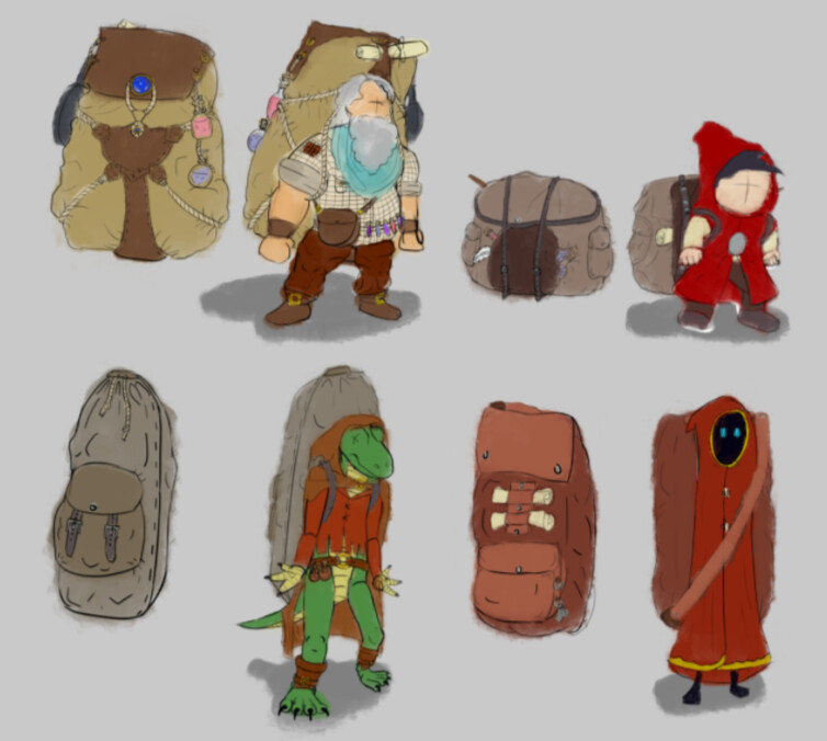 ArtStation - BAKPAK Game