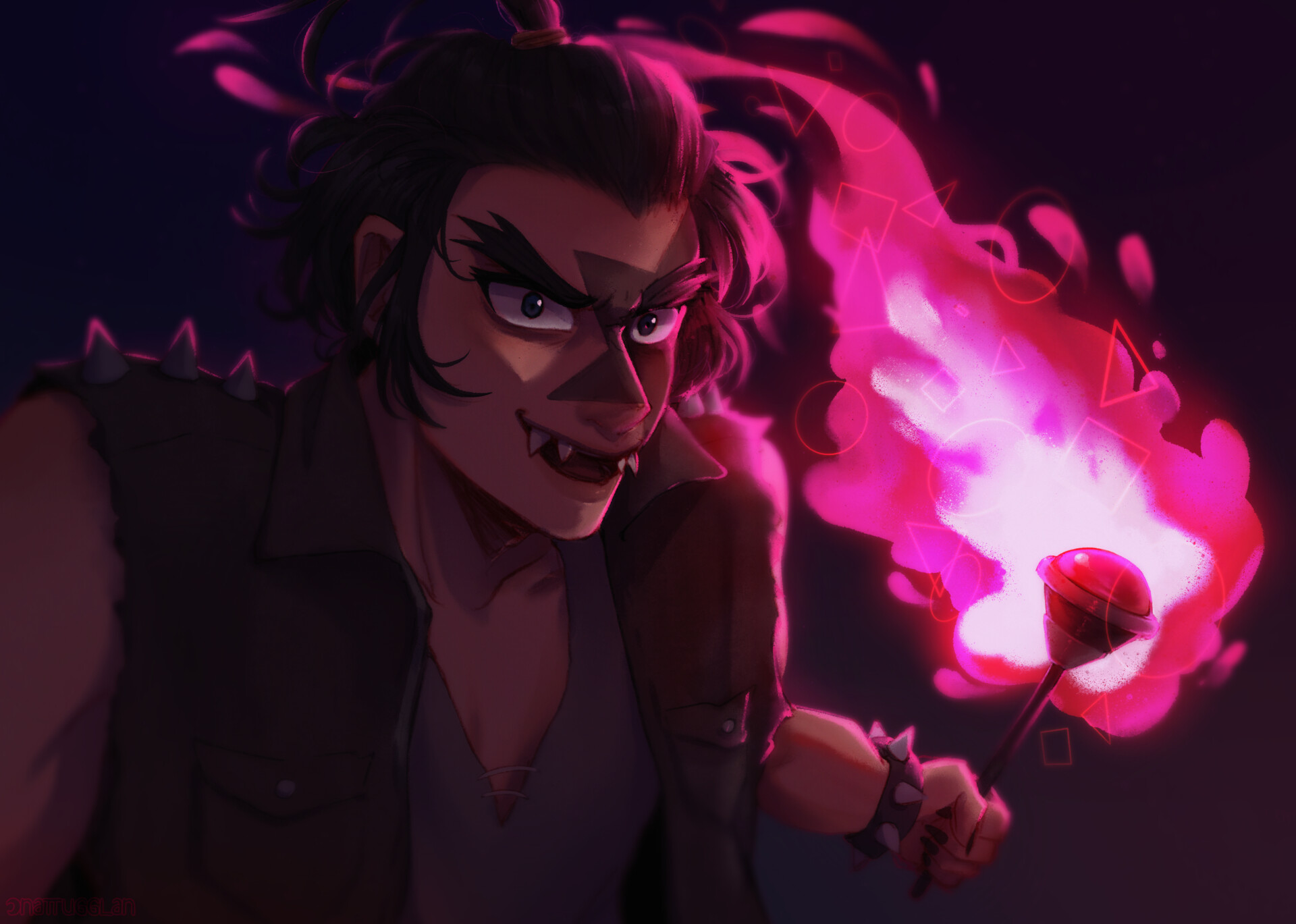 ArtStation - Morton gijinka (messy coloured sketch)