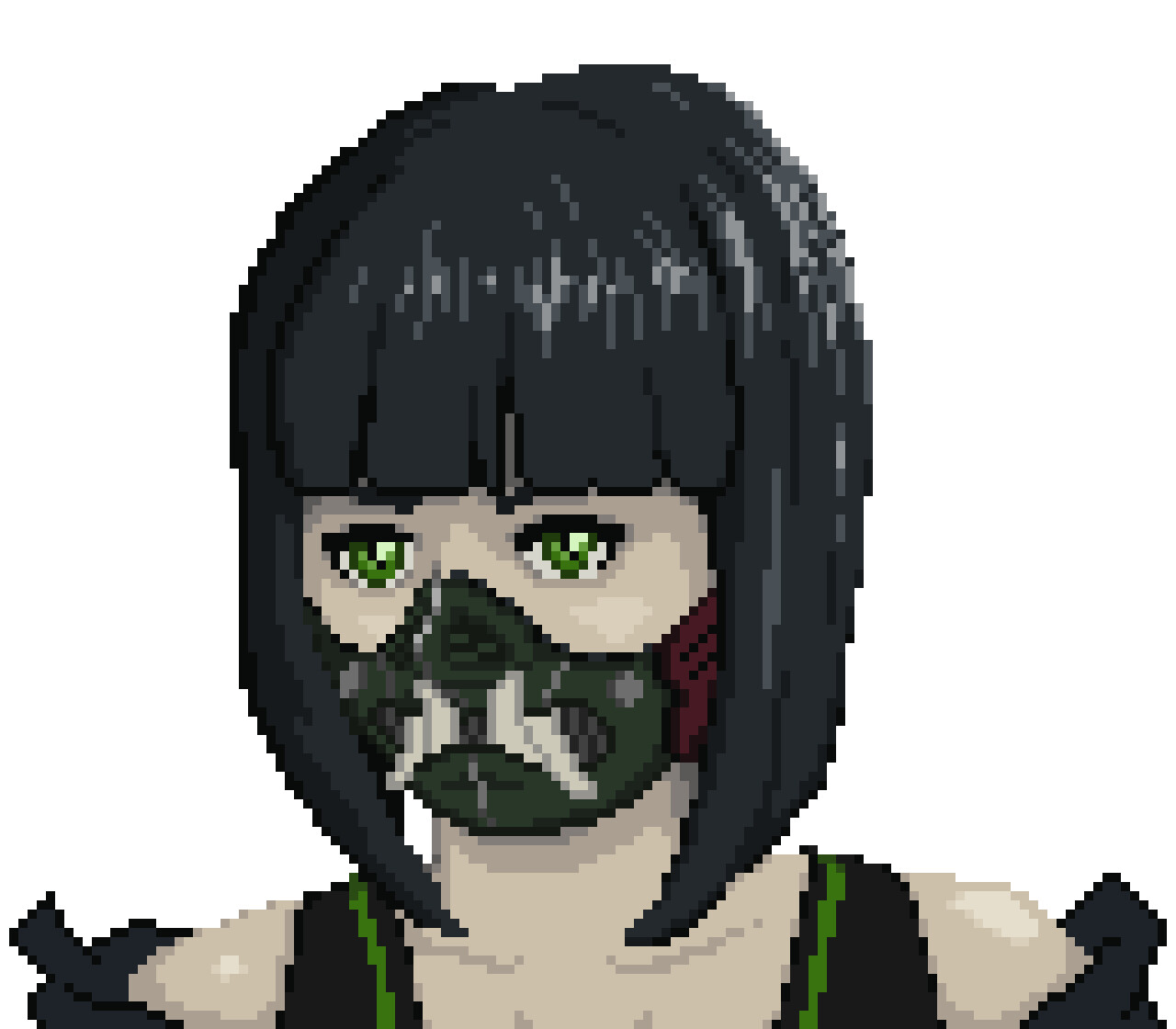 ArtStation - Mask Female Portrait