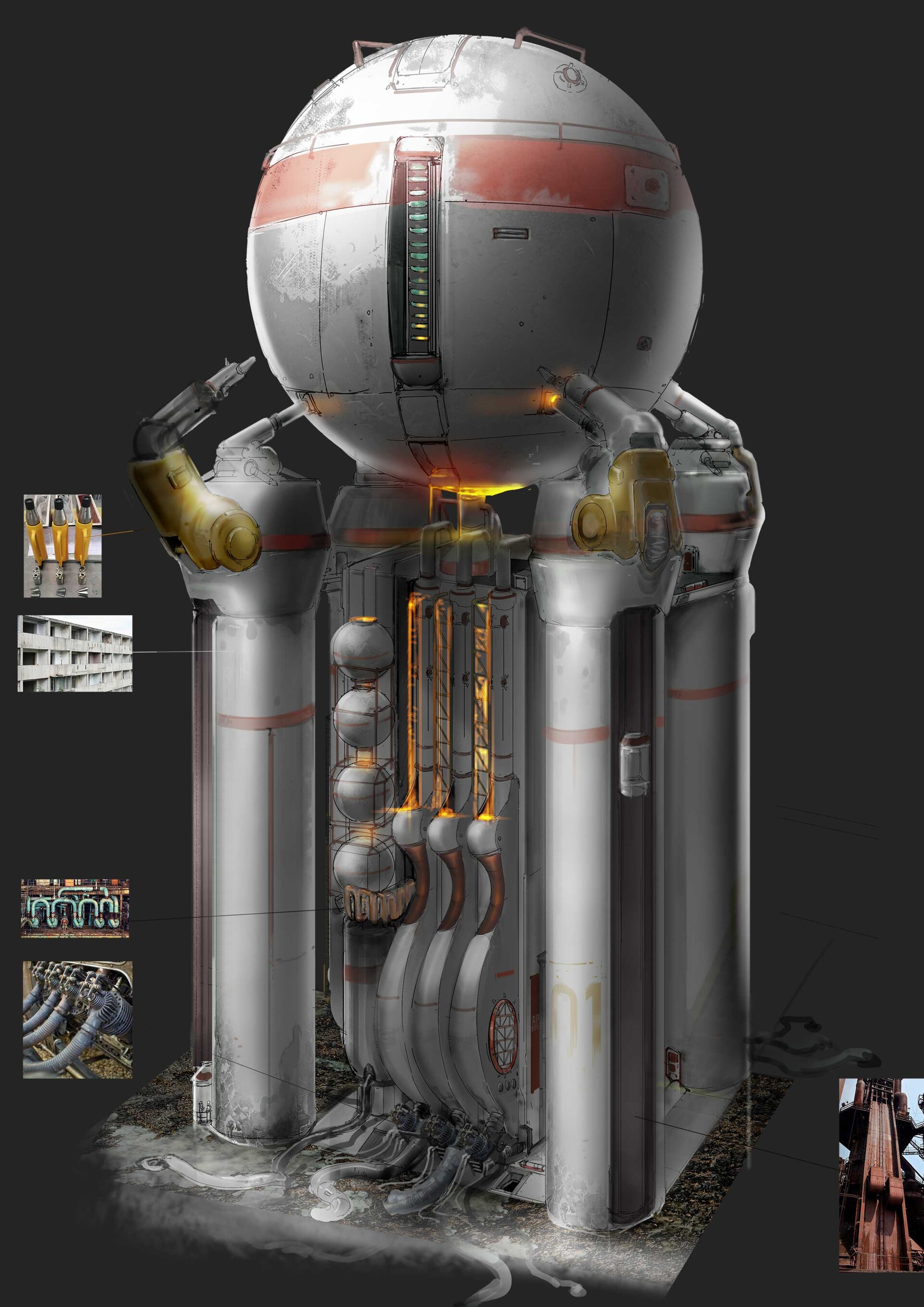 ArtStation - Spherical energy well