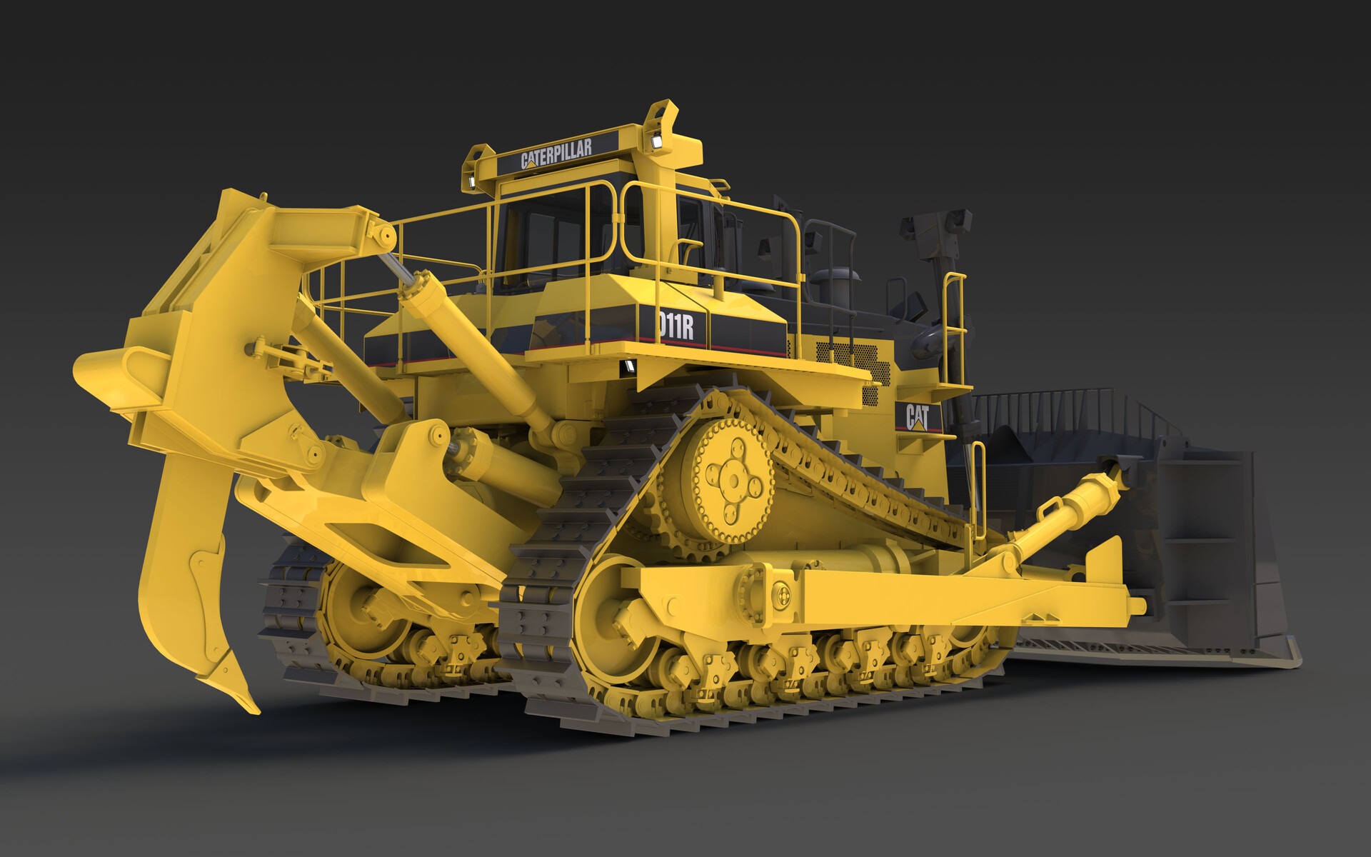 ArtStation - Cat D11R Solidworks model