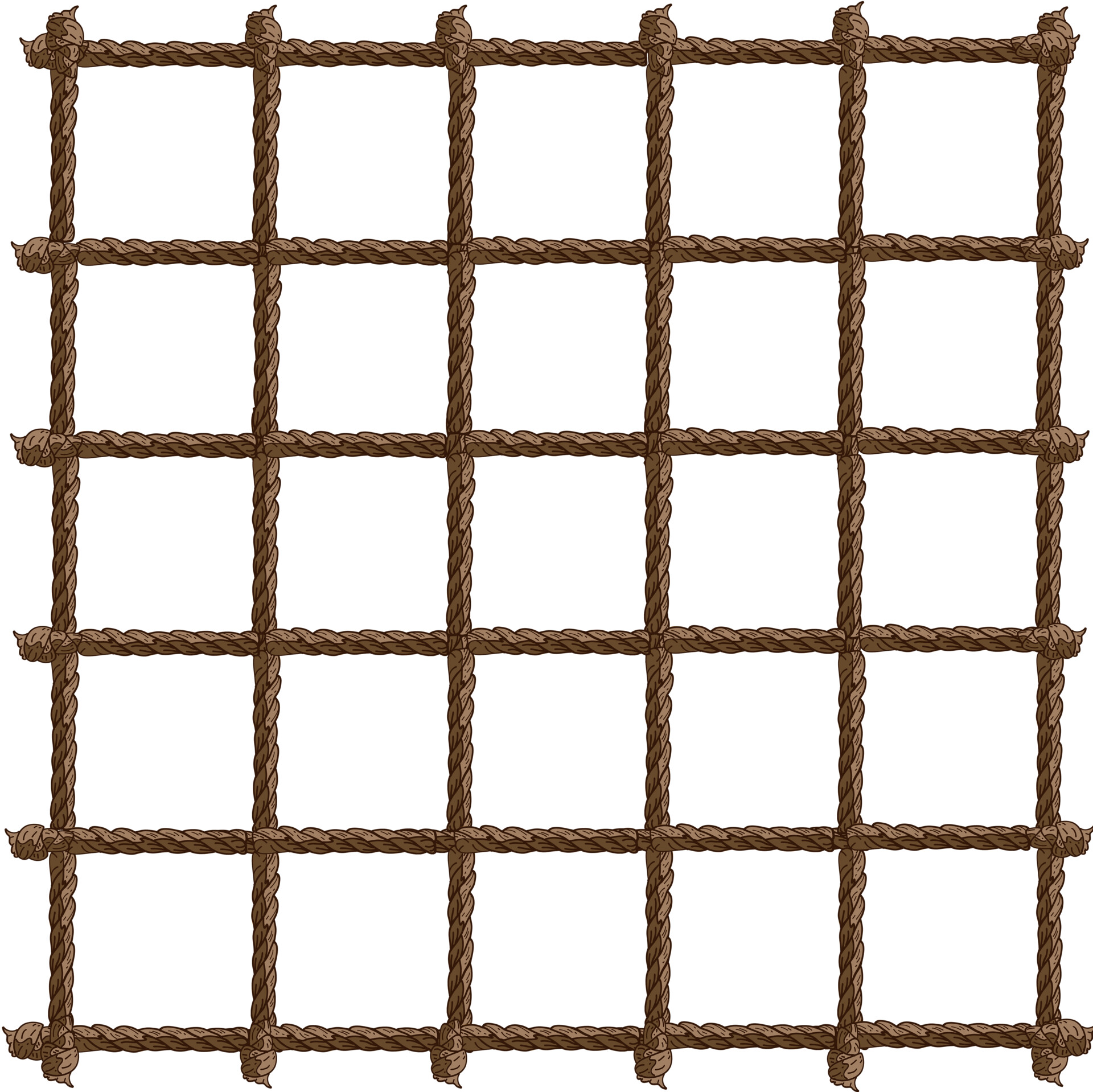 ArtStation - Rope spelling game grid