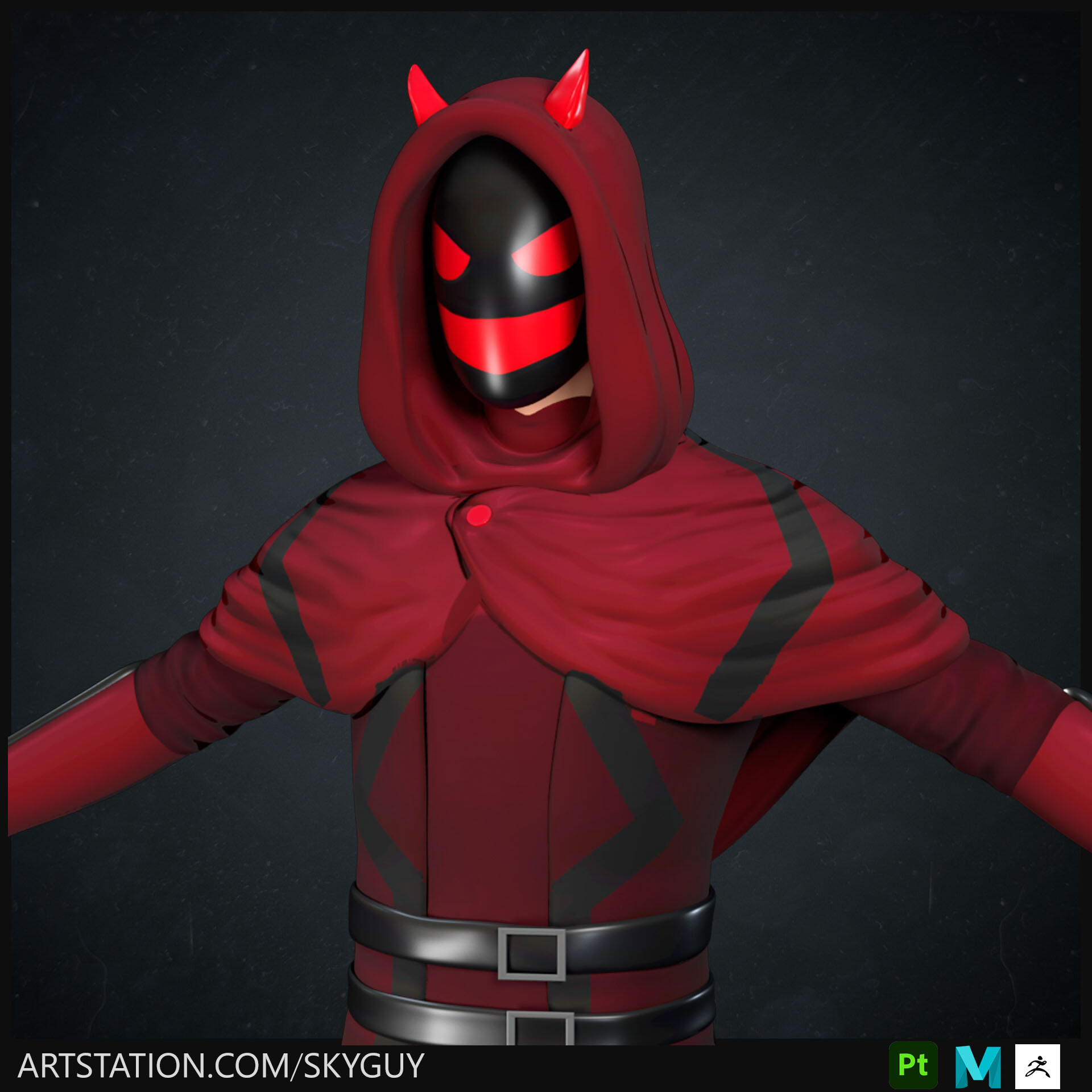 ArtStation - Character Design.- Red