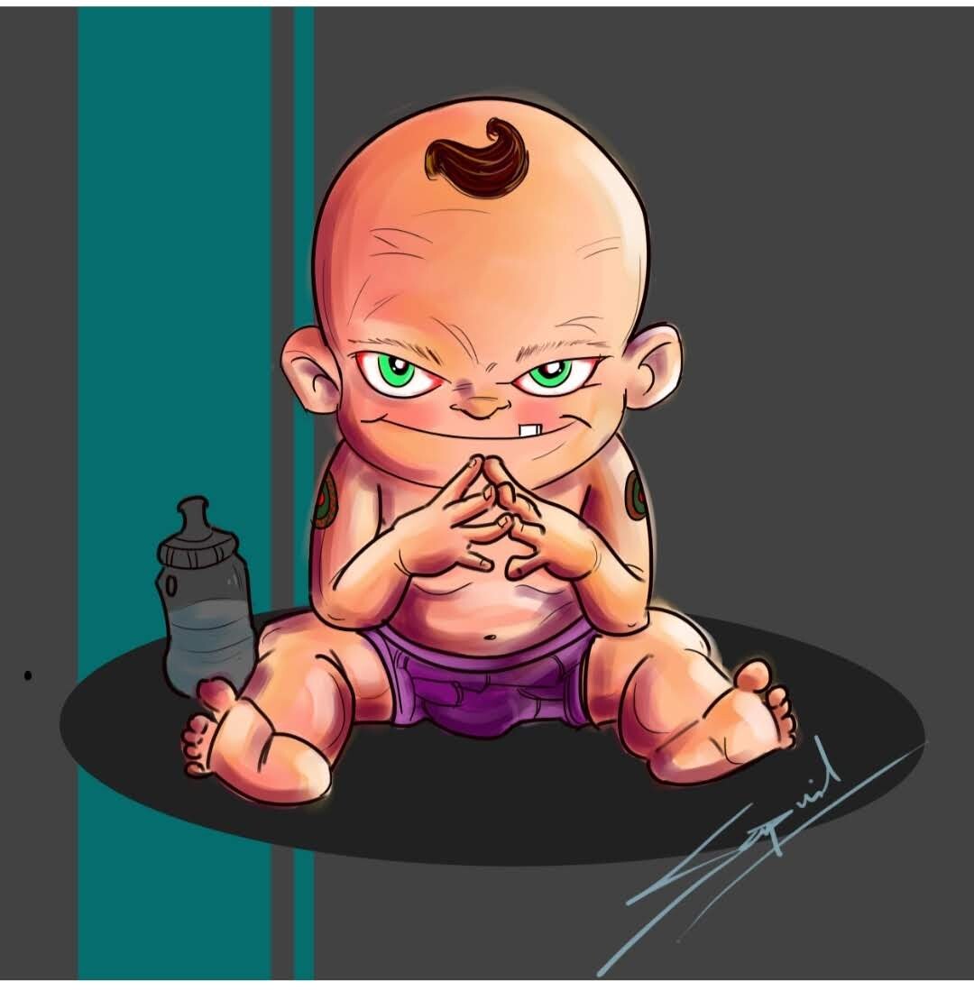 ArtStation - Baby character design , illustration design, visual design ...