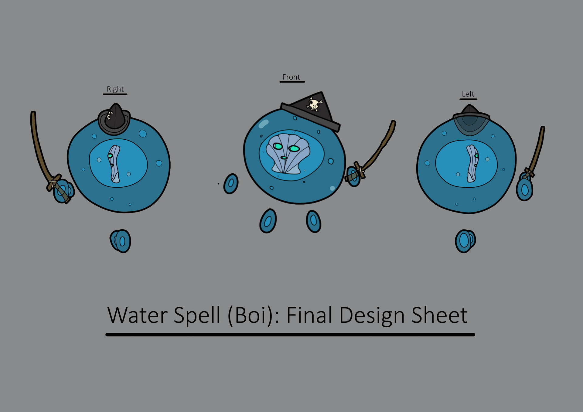 ArtStation - Water Boi Animations: Idle