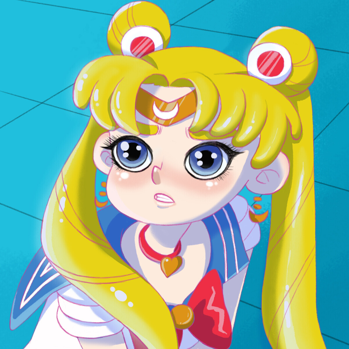 ArtStation - Fanart Sailor Moon