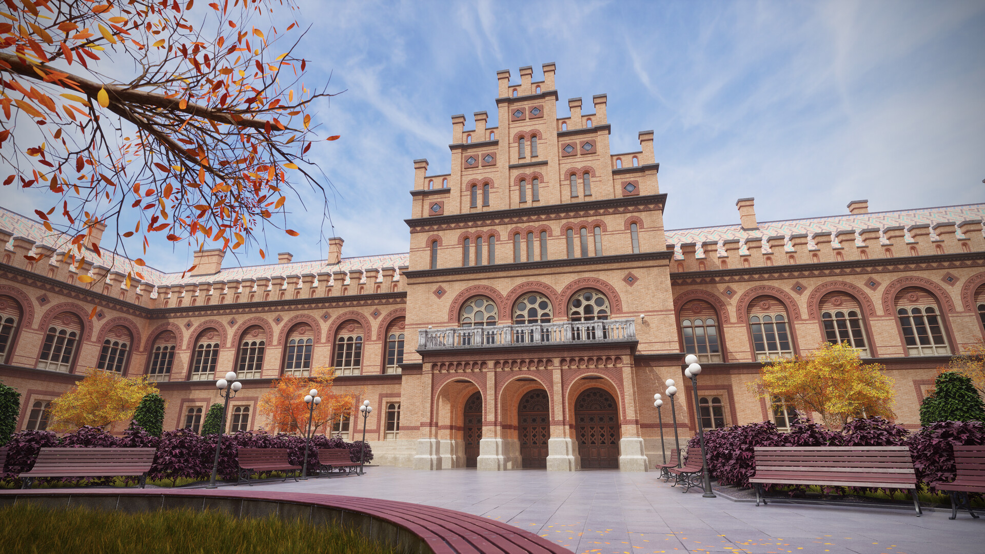 ArtStation - University. Modular Building