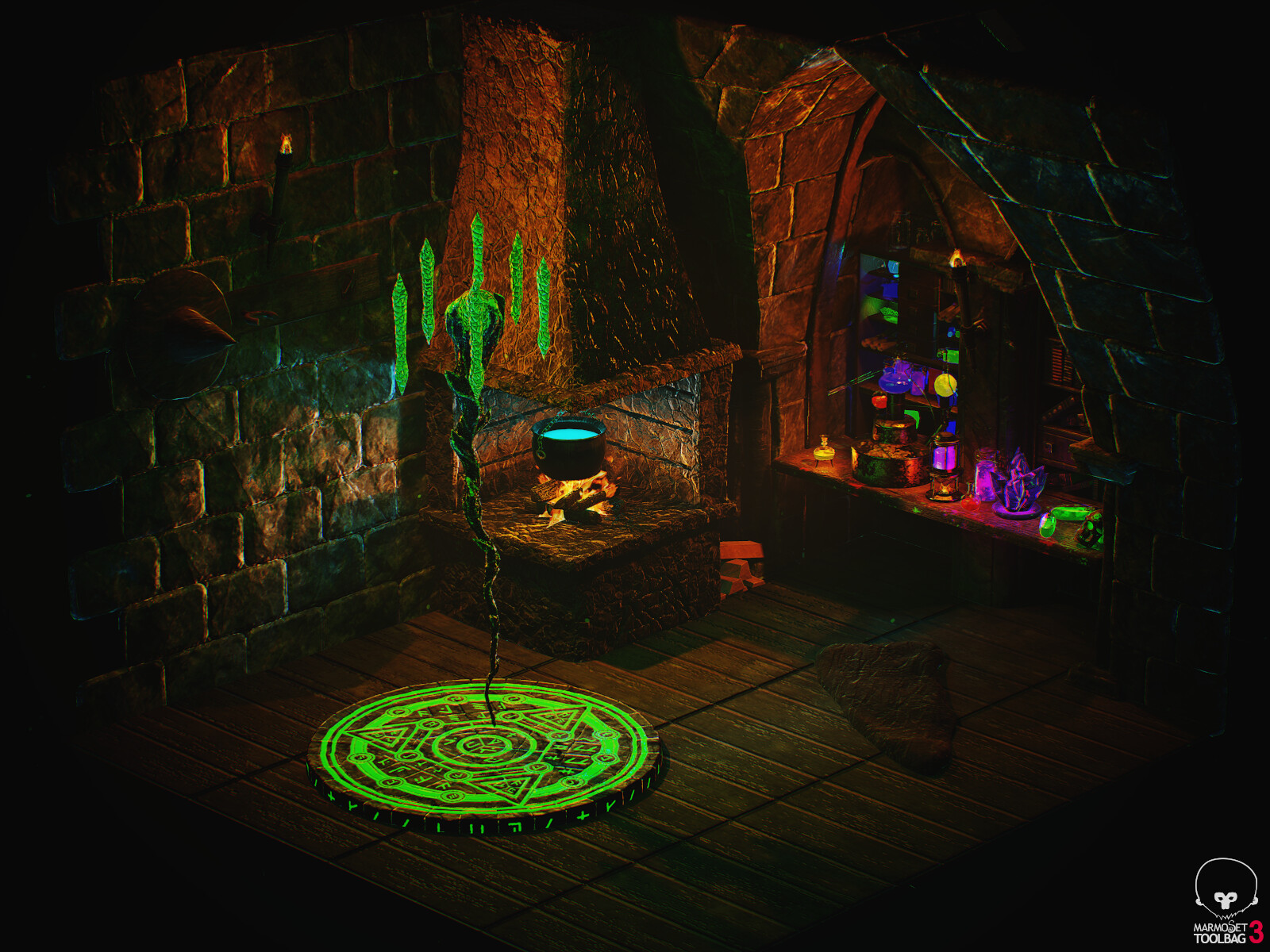 ArtStation - Necromancer's laboratory