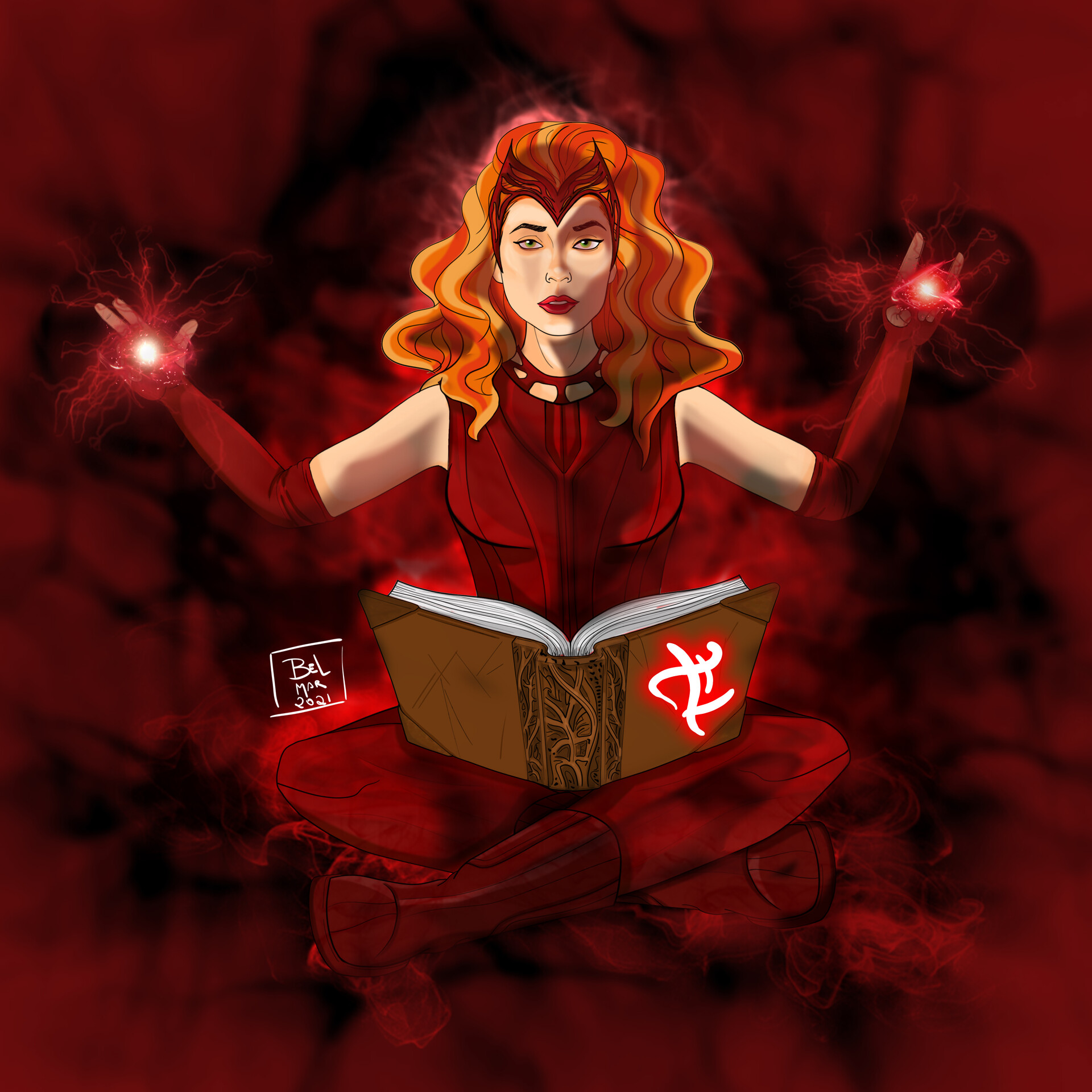 ArtStation - Scarlet Witch