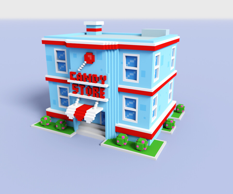 ArtStation - Candy store