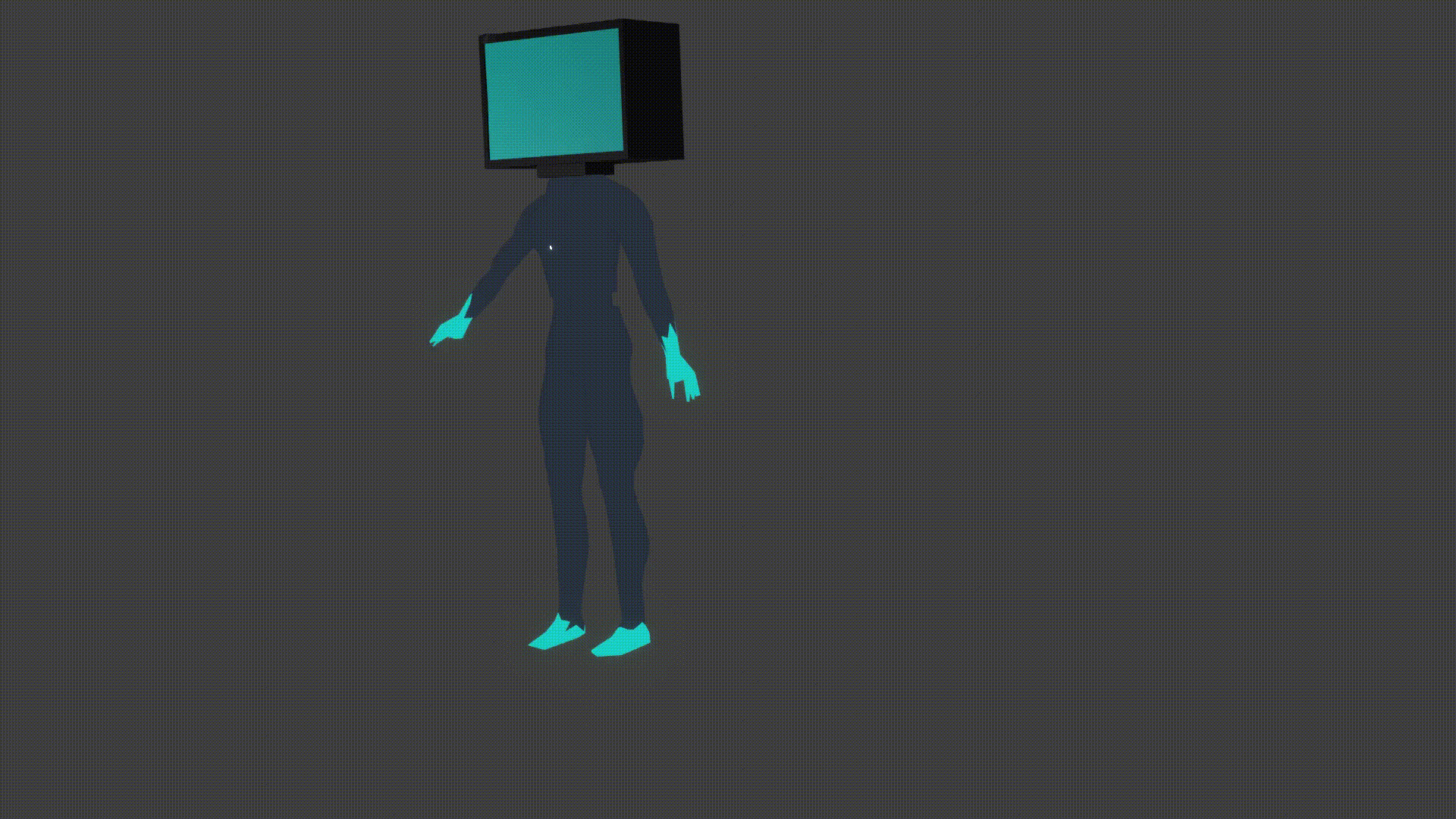 ArtStation - TV Head Robot animation