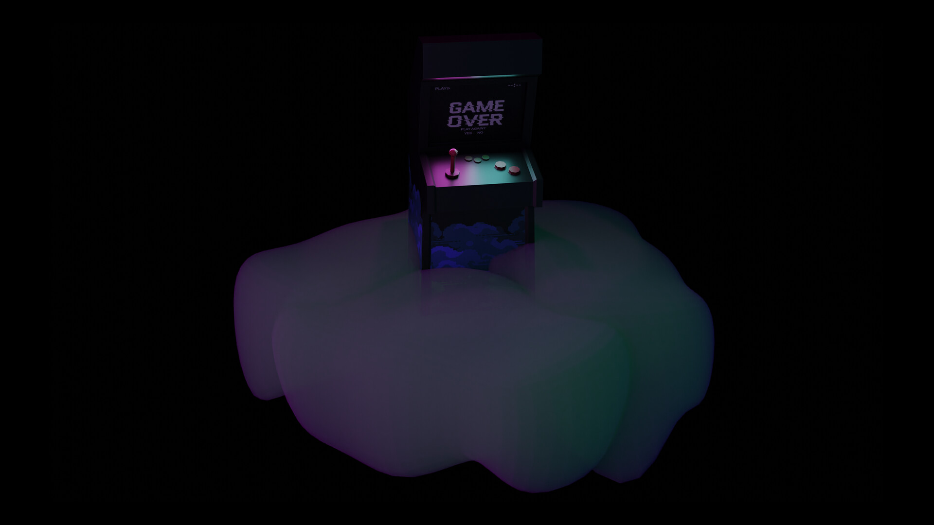 ArtStation - Stylized Arcade Machine