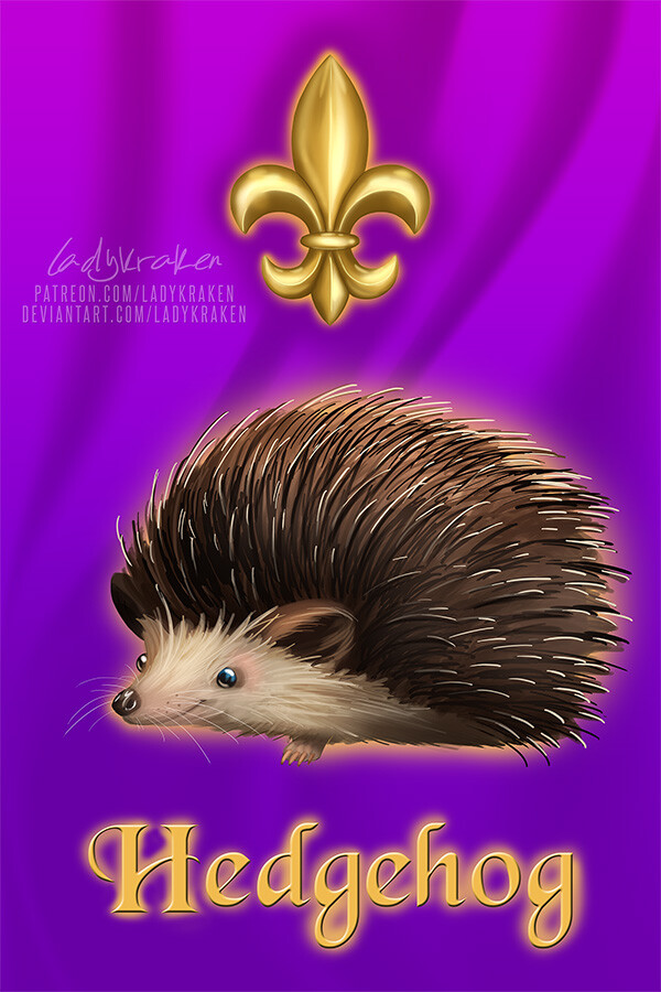 ArtStation - Hedgehog Scouts Flag - Commissions OPEN