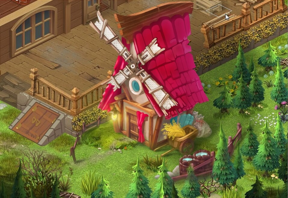 ArtStation - 2d mill